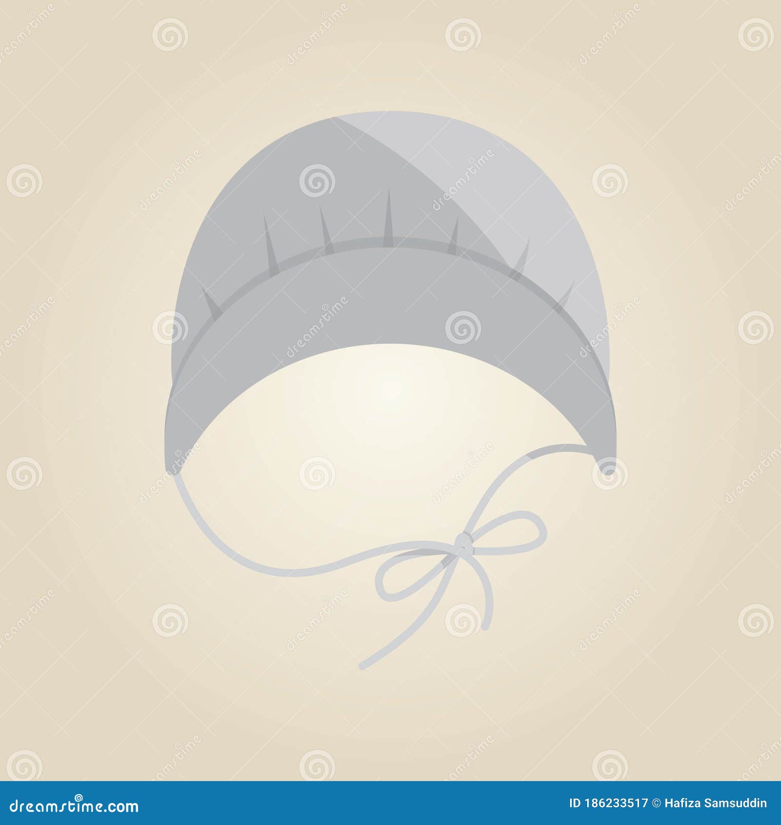 Pilgrim Bonnet. Vector Illustration Decorative Design Stock Vector ...