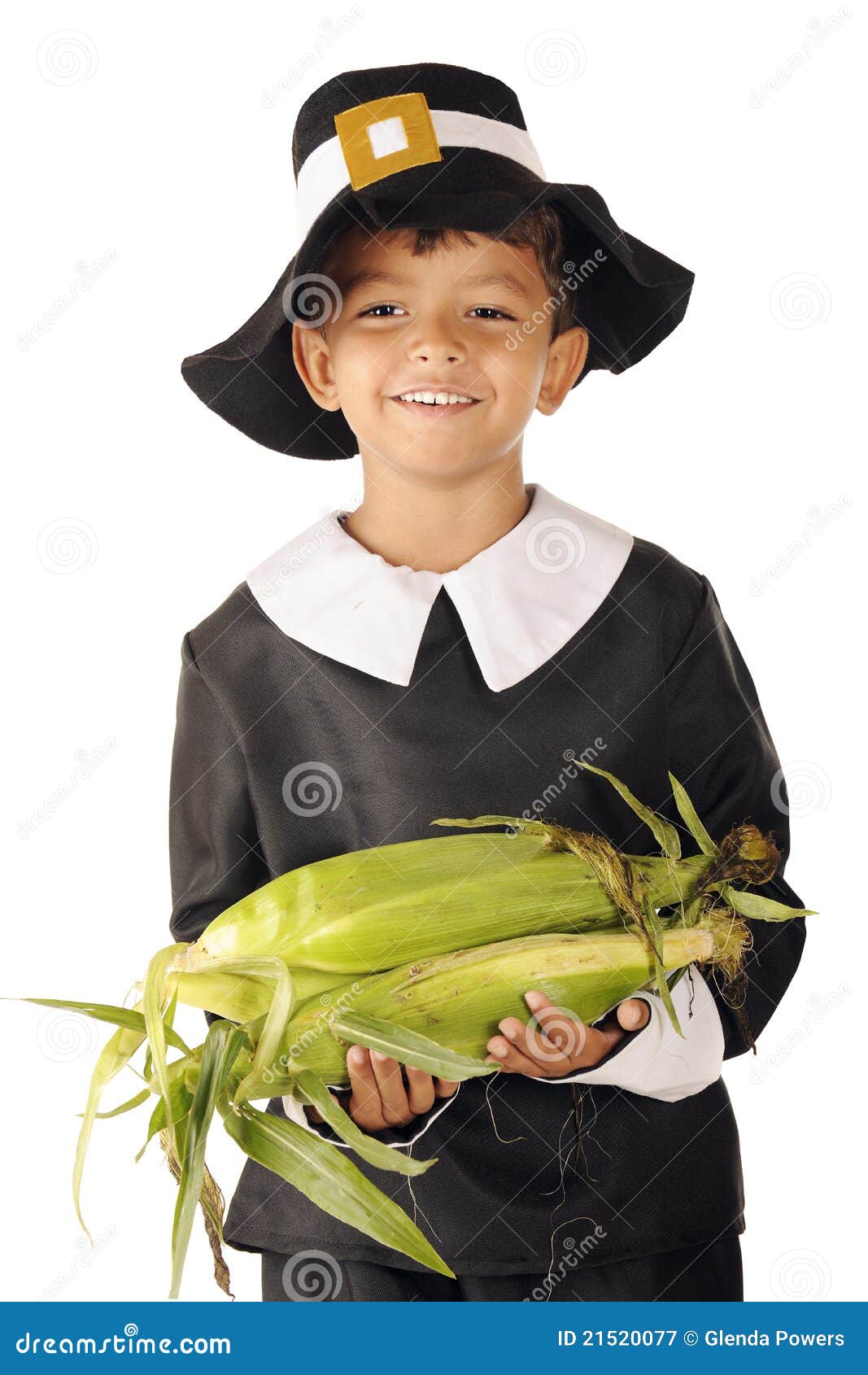 Pilgrim Corn-Holder stock image. Image of black, carrying - 21520077