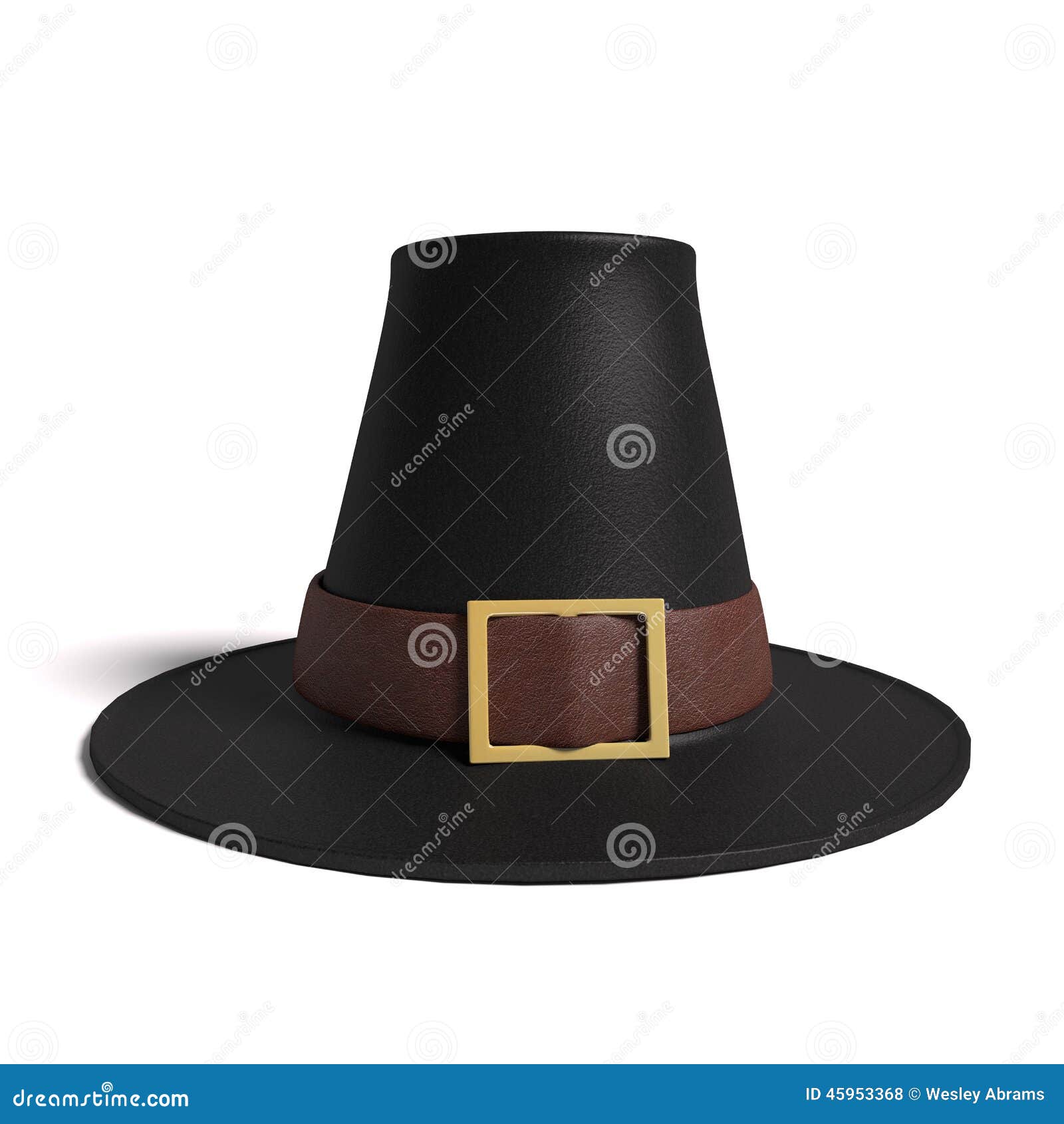 Pilgrim Hat Stock Illustration | CartoonDealer.com #45953368