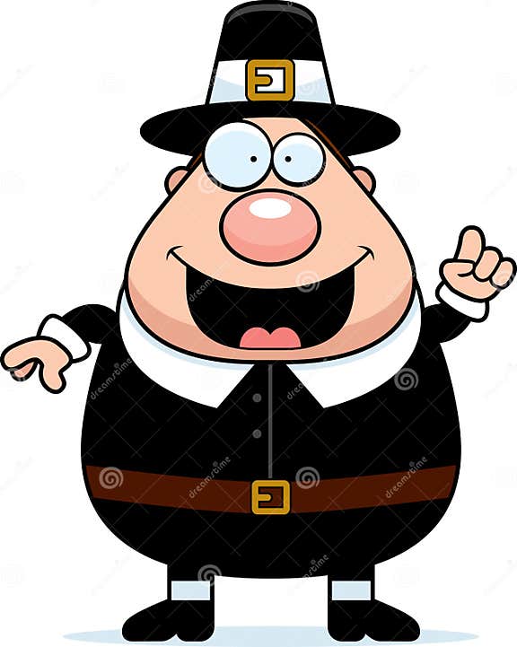Pilgrim Idea stock vector. Illustration of smiling, idea - 15503521