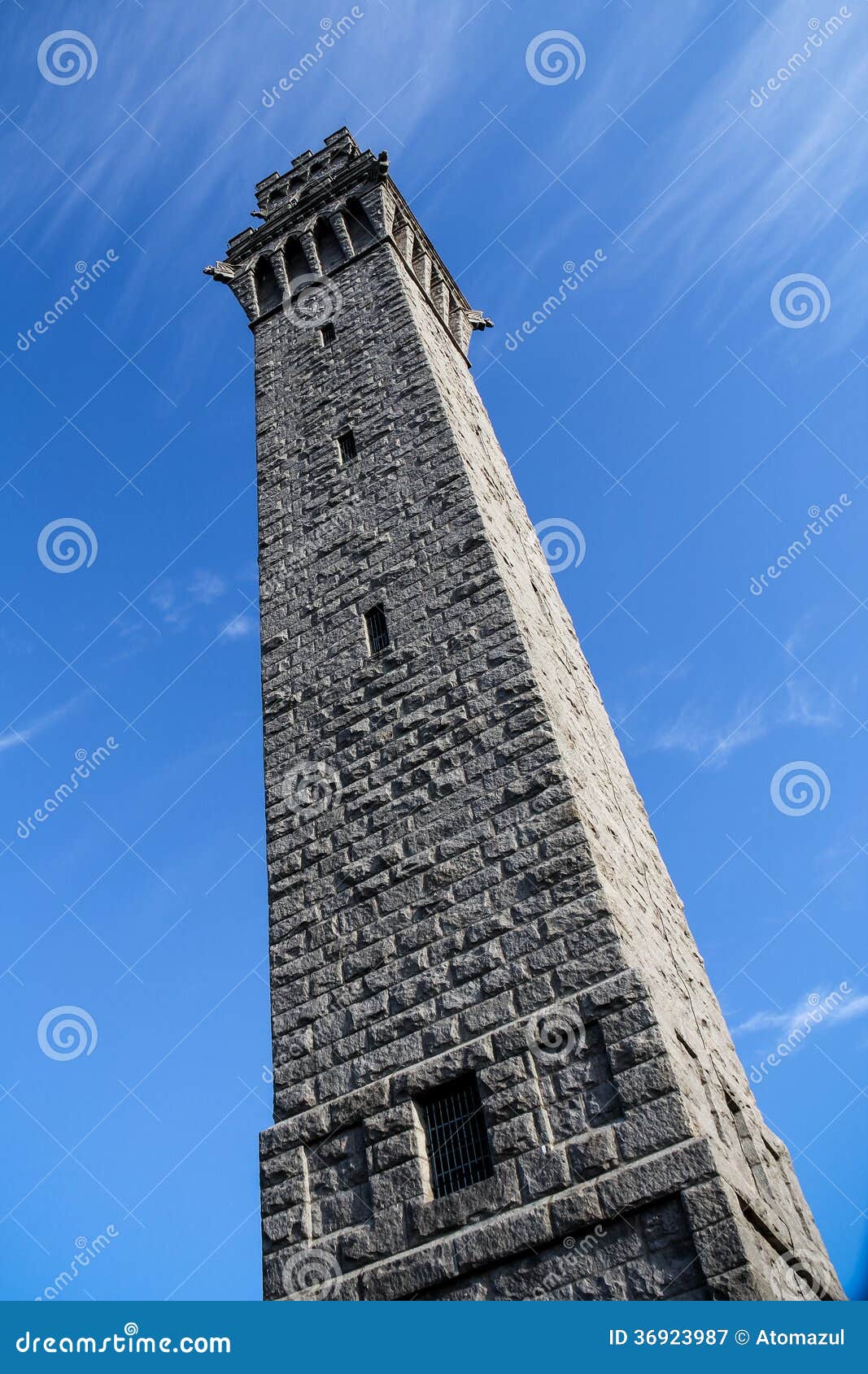 Monument Tower From Forfar. Royalty-Free Stock Image | CartoonDealer ...