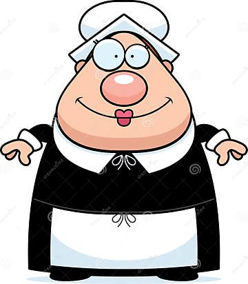 Pilgrim Smiling stock vector. Illustration of standing - 15162972