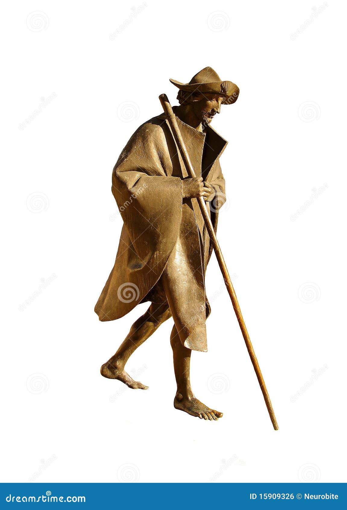 Pilgrim Statue at Speyer Cathedral Stock Photo - Image of traveller ...