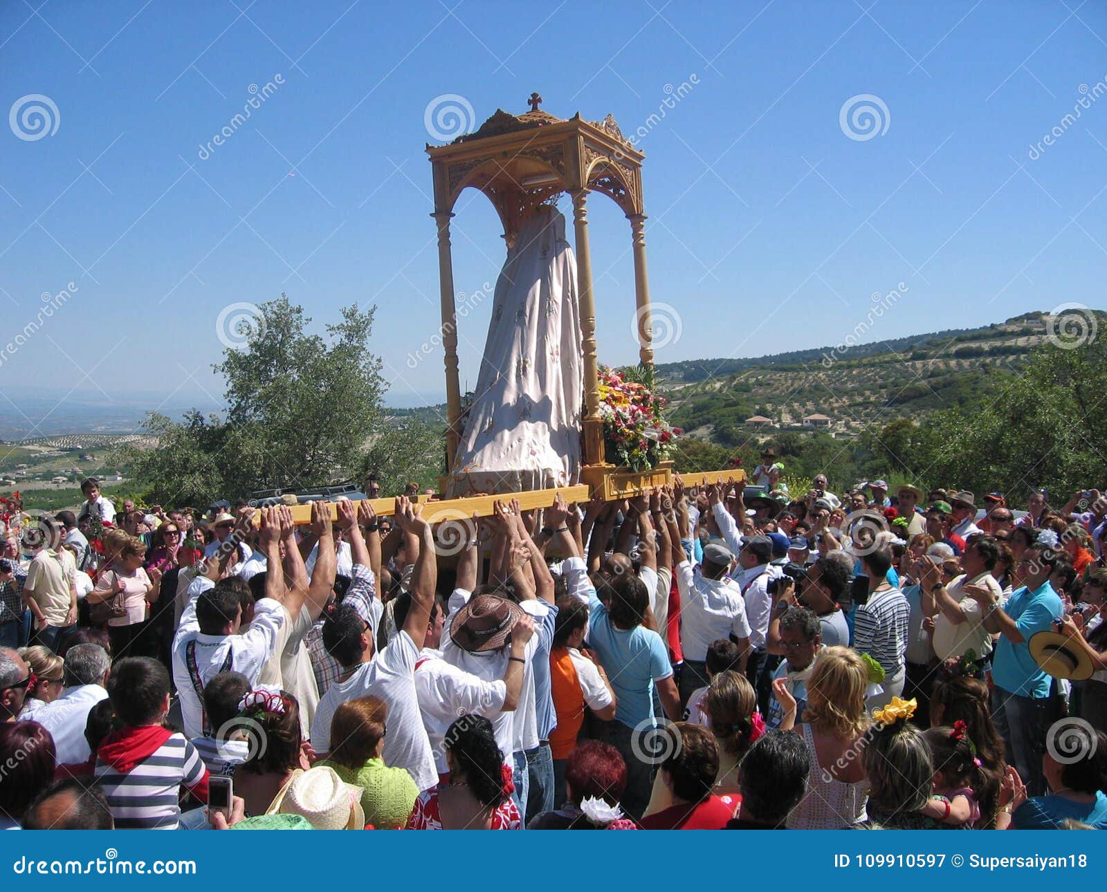 Pilgrimage Day on Andalusia, Spain Editorial Photography - Image of ...