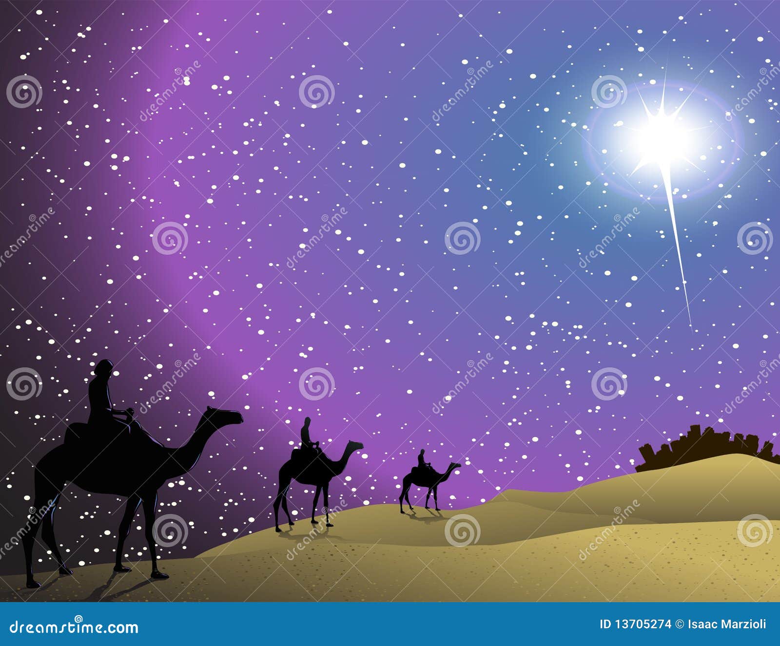 Pilgrimage To the Holy Land Stock Vector - Illustration of three, group ...