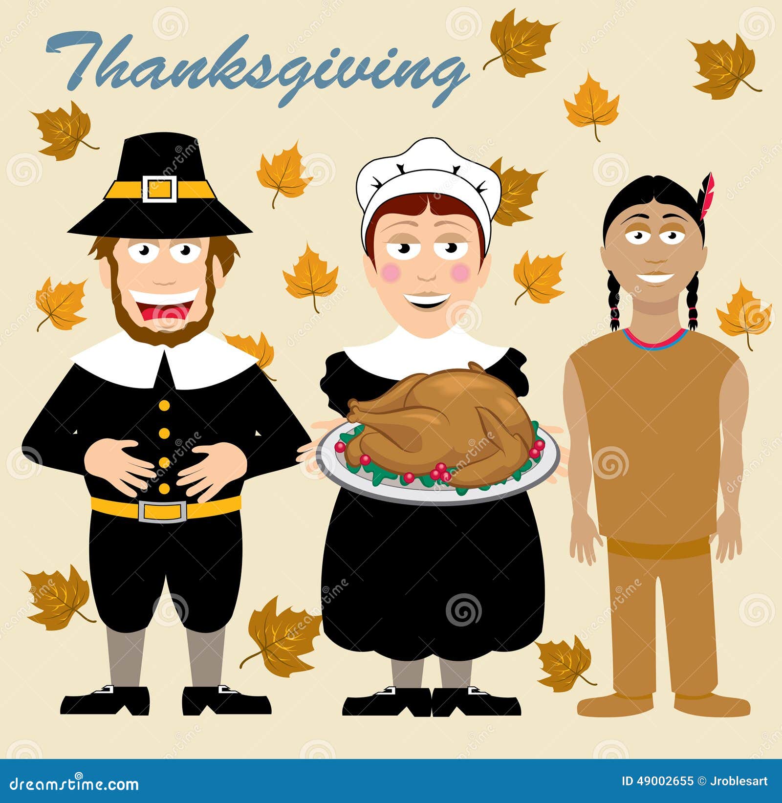 A Pair Of Pilgrims Praying In Front Of The Kaaba. Vector Illustration ...