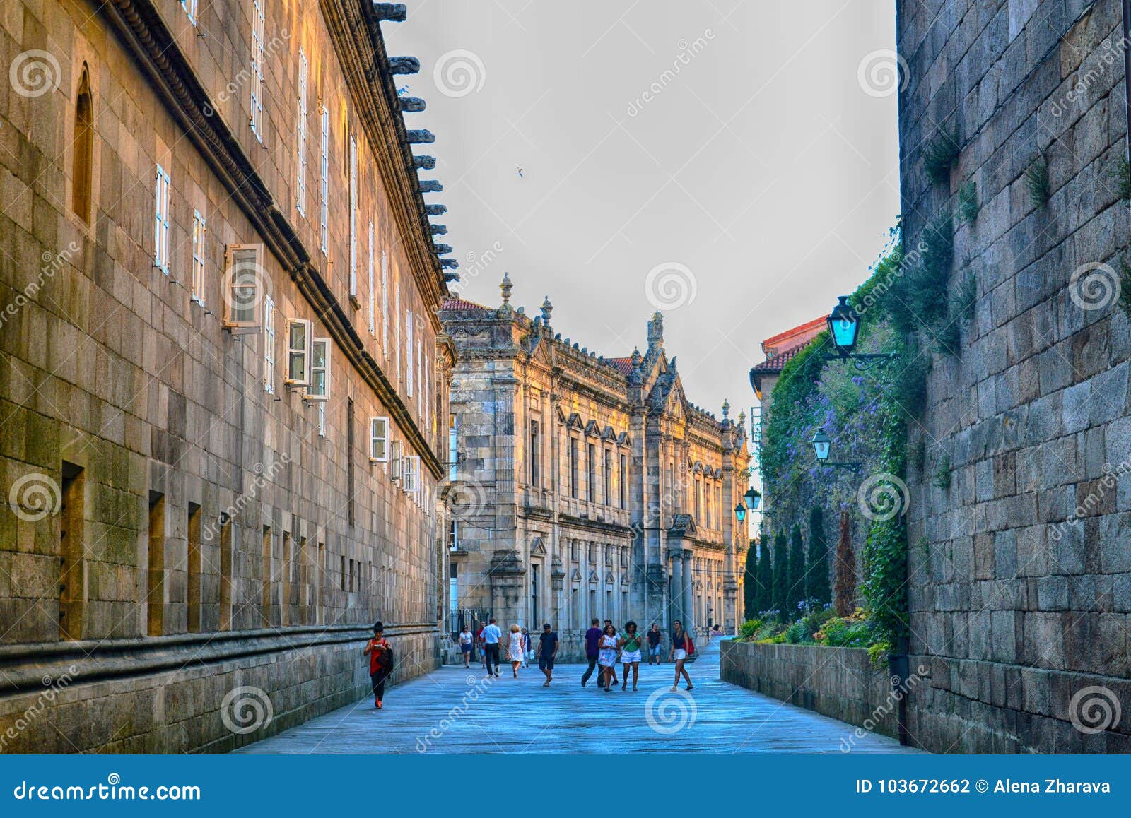 Santiago de Compostela editorial photography. Image of power - 103672662