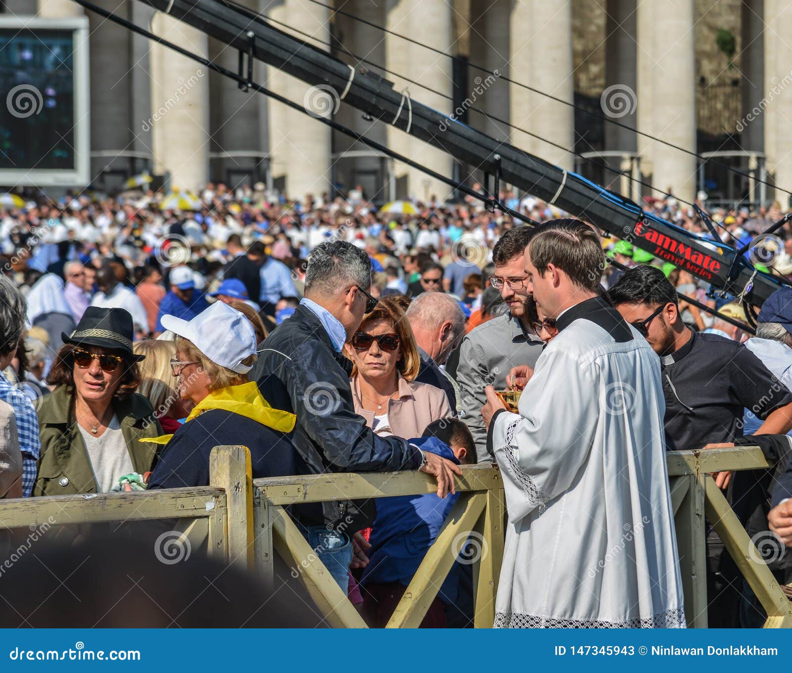 Pilgrims on the St. Peter Square in Vatican Editorial Stock Photo ... Pilgrims on the St. Peter Square in Vatican Editorial Stock Photo ...