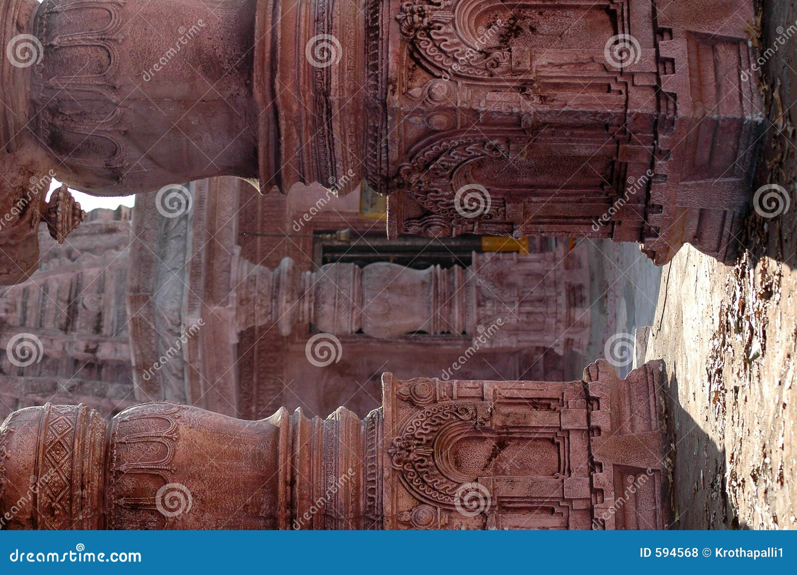 Pilier photo stock. Image du pilier, temples, histoire - 594568