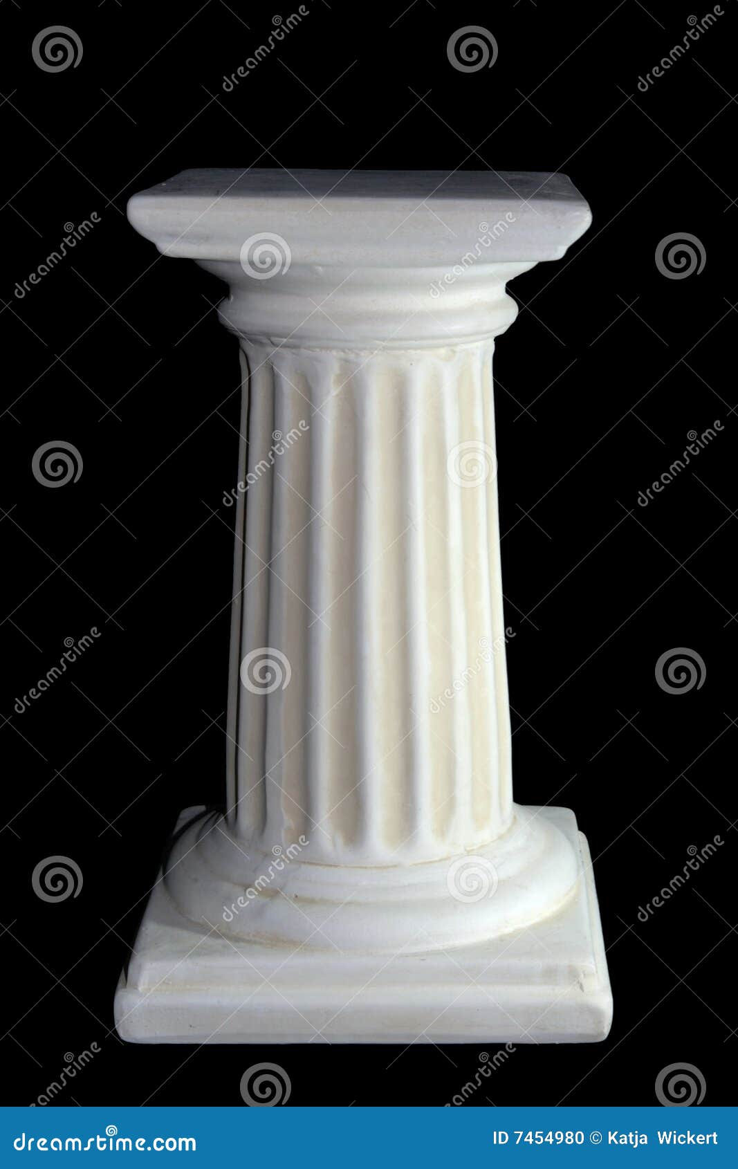 Pilier photo stock. Image du corinthien, élément, décoration - 7454980