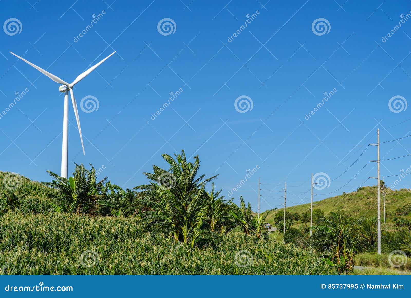 PILILLA WIND FARM, Rizal editorial image. Image of green - 85737995