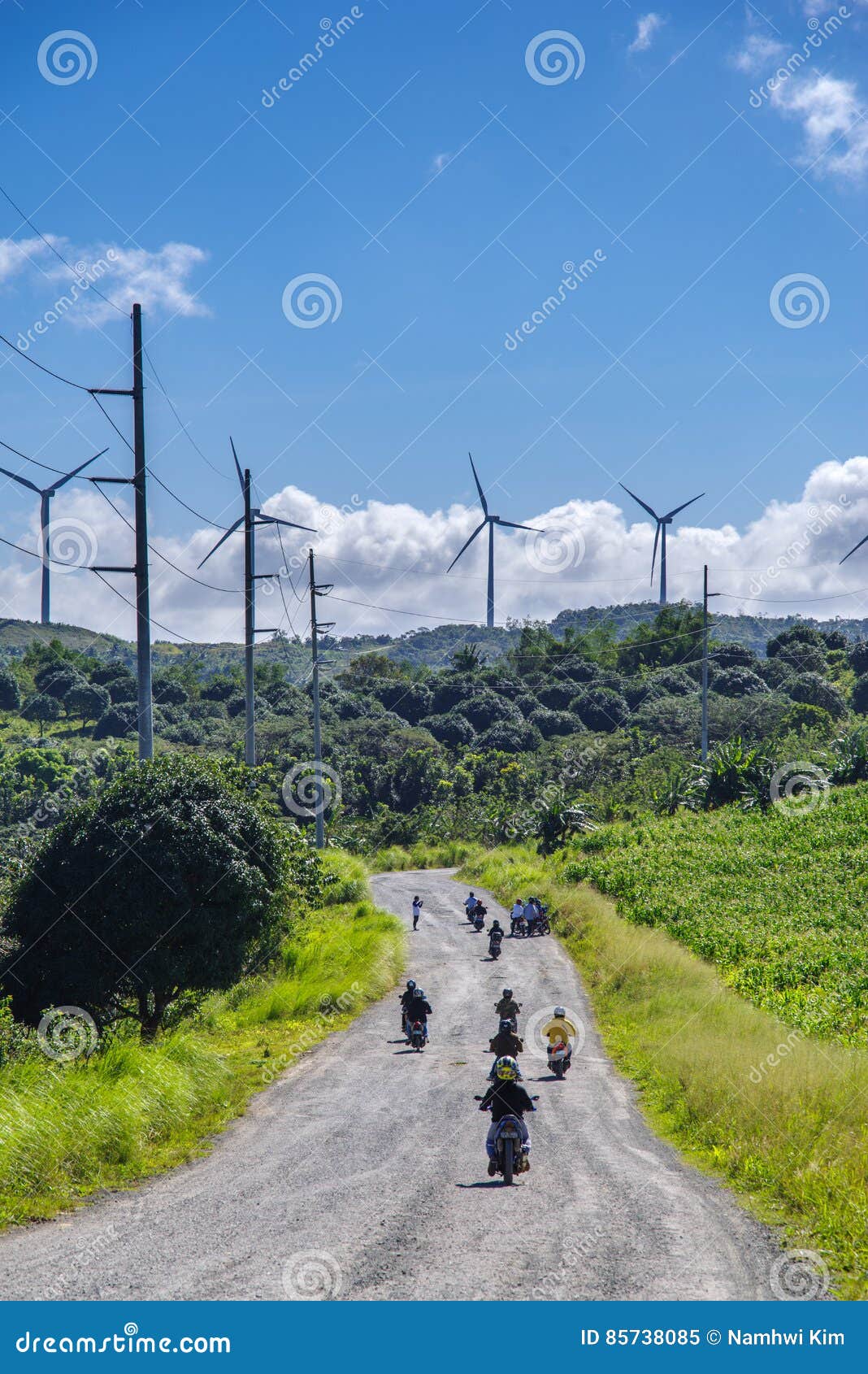 PILILLA WIND FARM, Rizal editorial image. Image of modern - 85738085