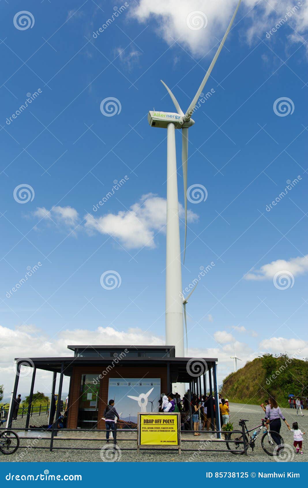 PILILLA WIND FARM, Rizal editorial image. Image of power - 85738125