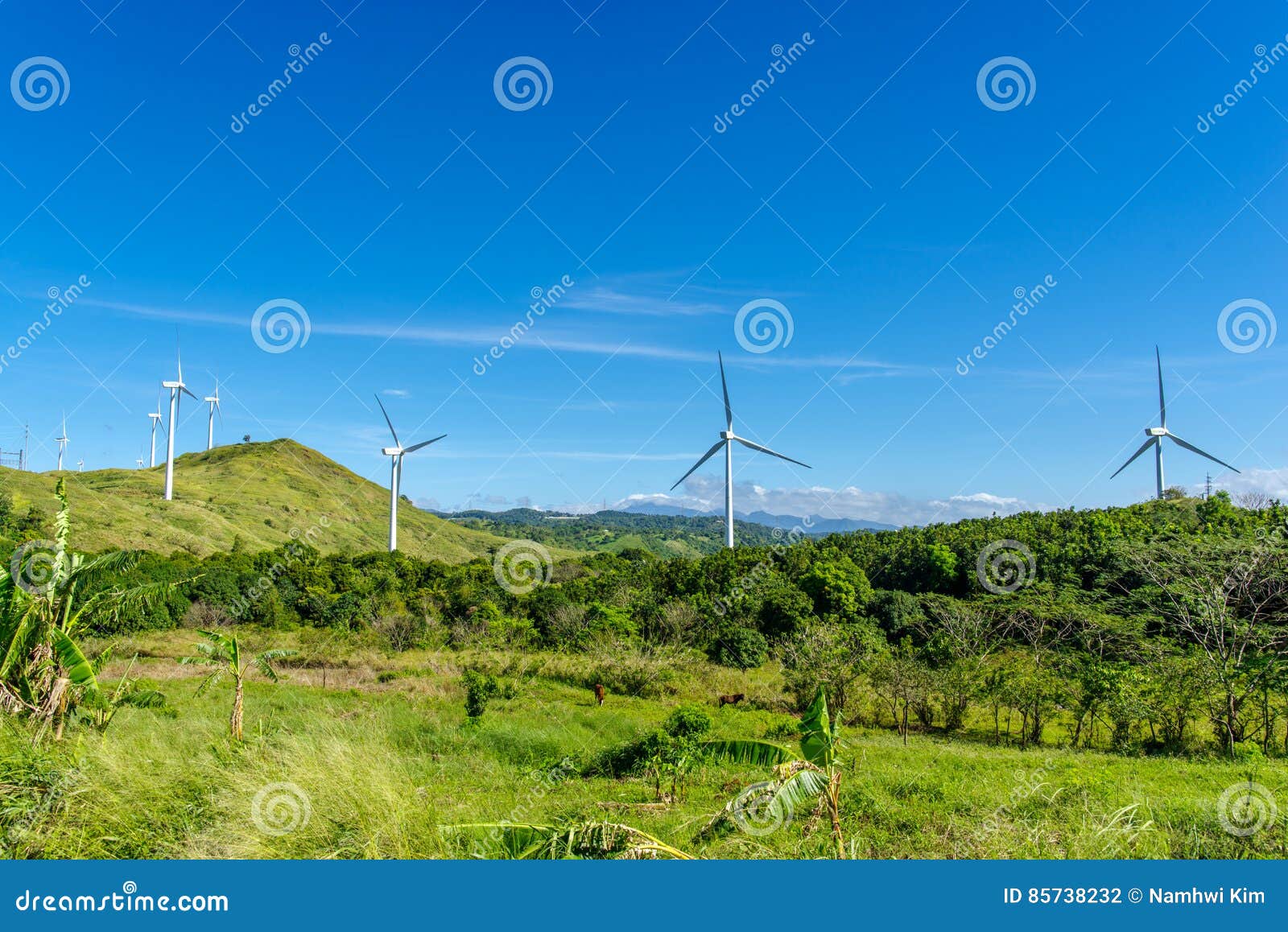 PILILLA WIND FARM, Rizal editorial photography. Image of green - 85738232
