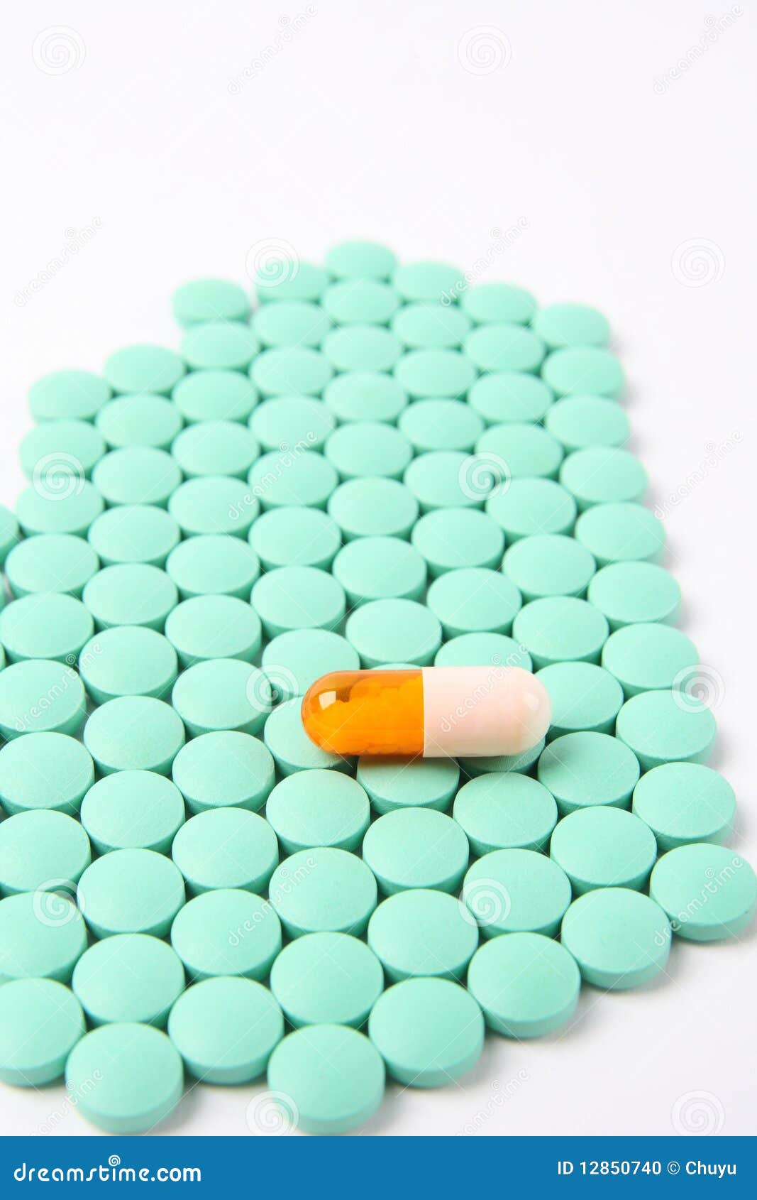 Pill stock photo. Image of remedy, medicine, healthcare - 12850740