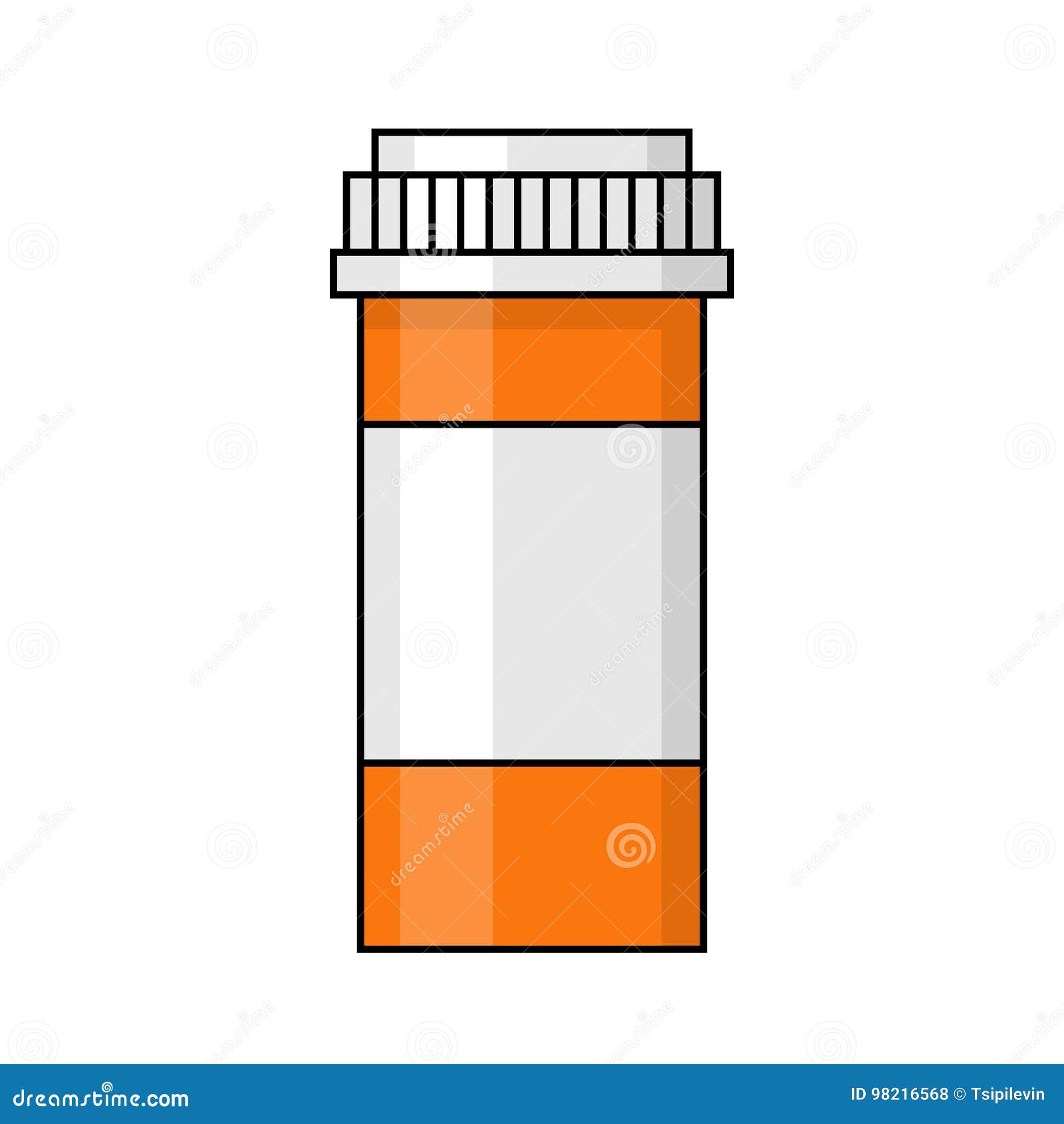 Pill Bottle Illustration at Ricky Middleton blog