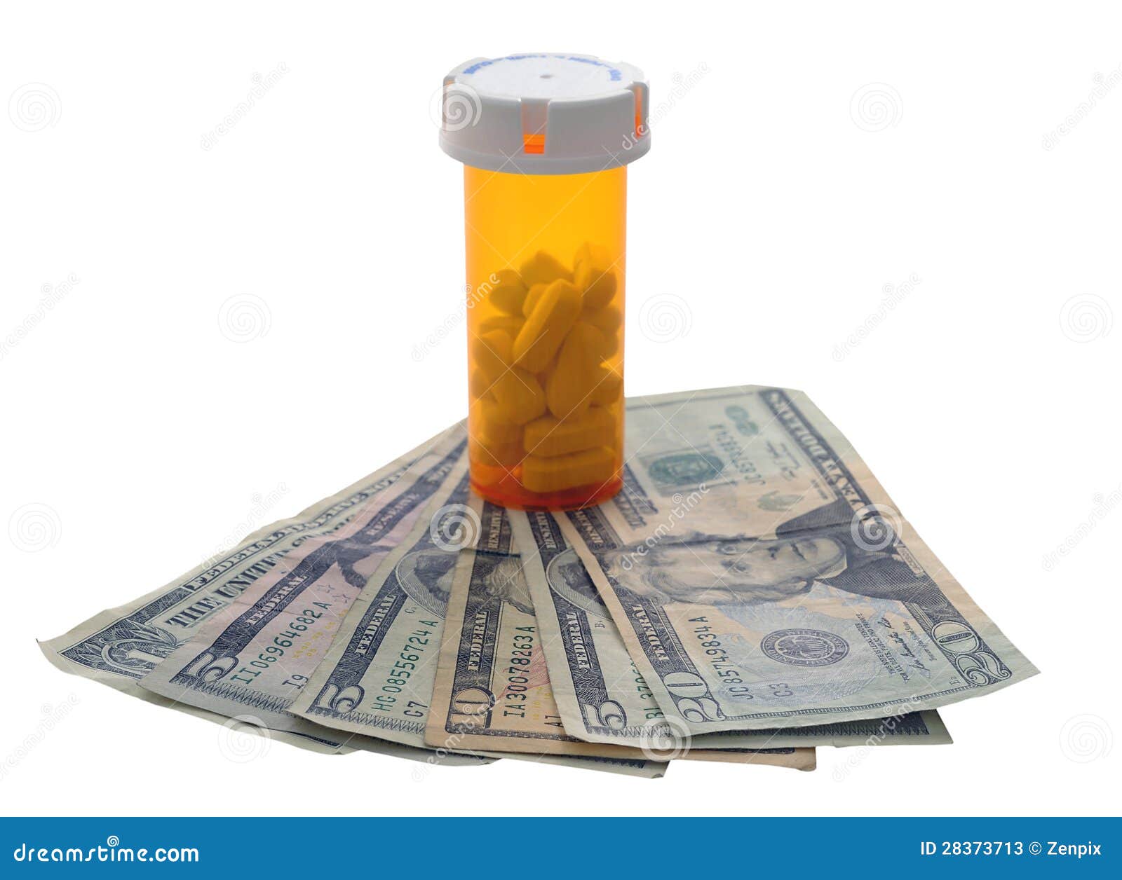 Pill bottle money stock image. Image of high, container - 28373713