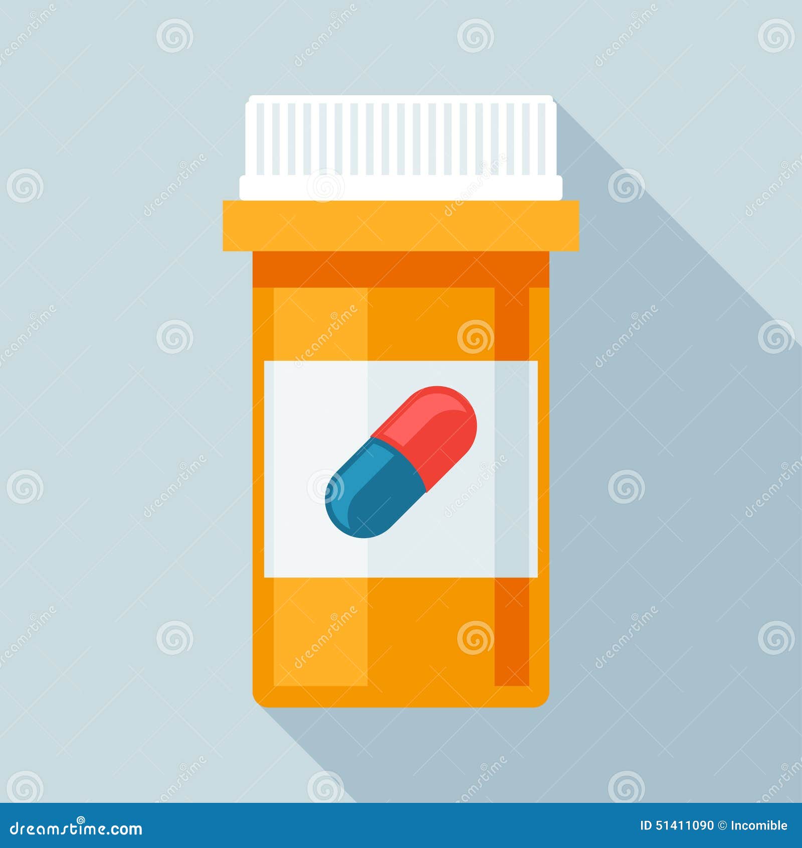 Pill Bottle With Pill And Tablet. Food Supplements, Vitamins. Cartoon ...