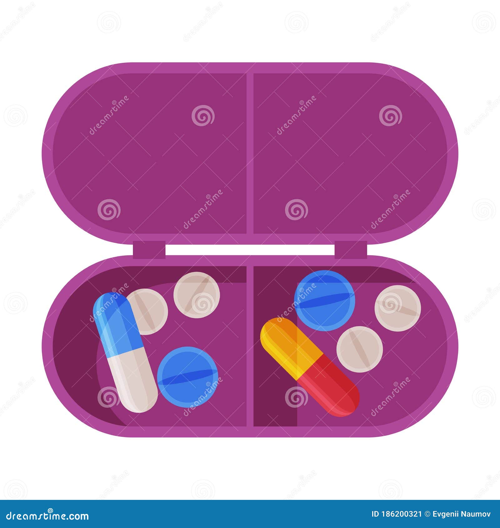 Pill Box Pills Stock Illustrations – 3,789 Pill Box Pills Stock ...