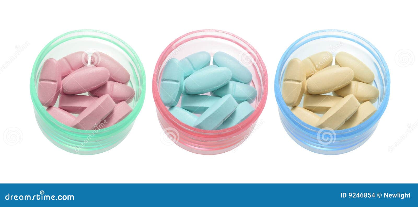 Pill Boxes stock photo. Image of pills, white, medication - 9246854