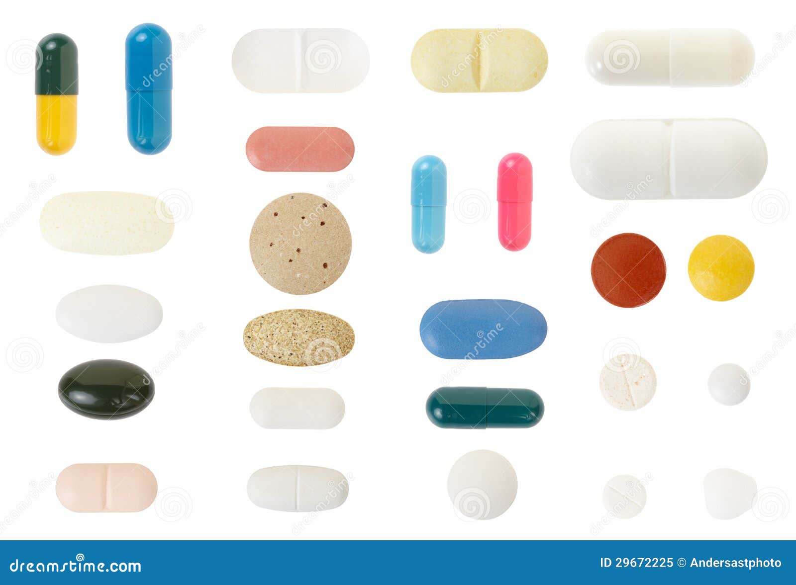 Pill and Capsule Collection Stock Image - Image of group, collection ...