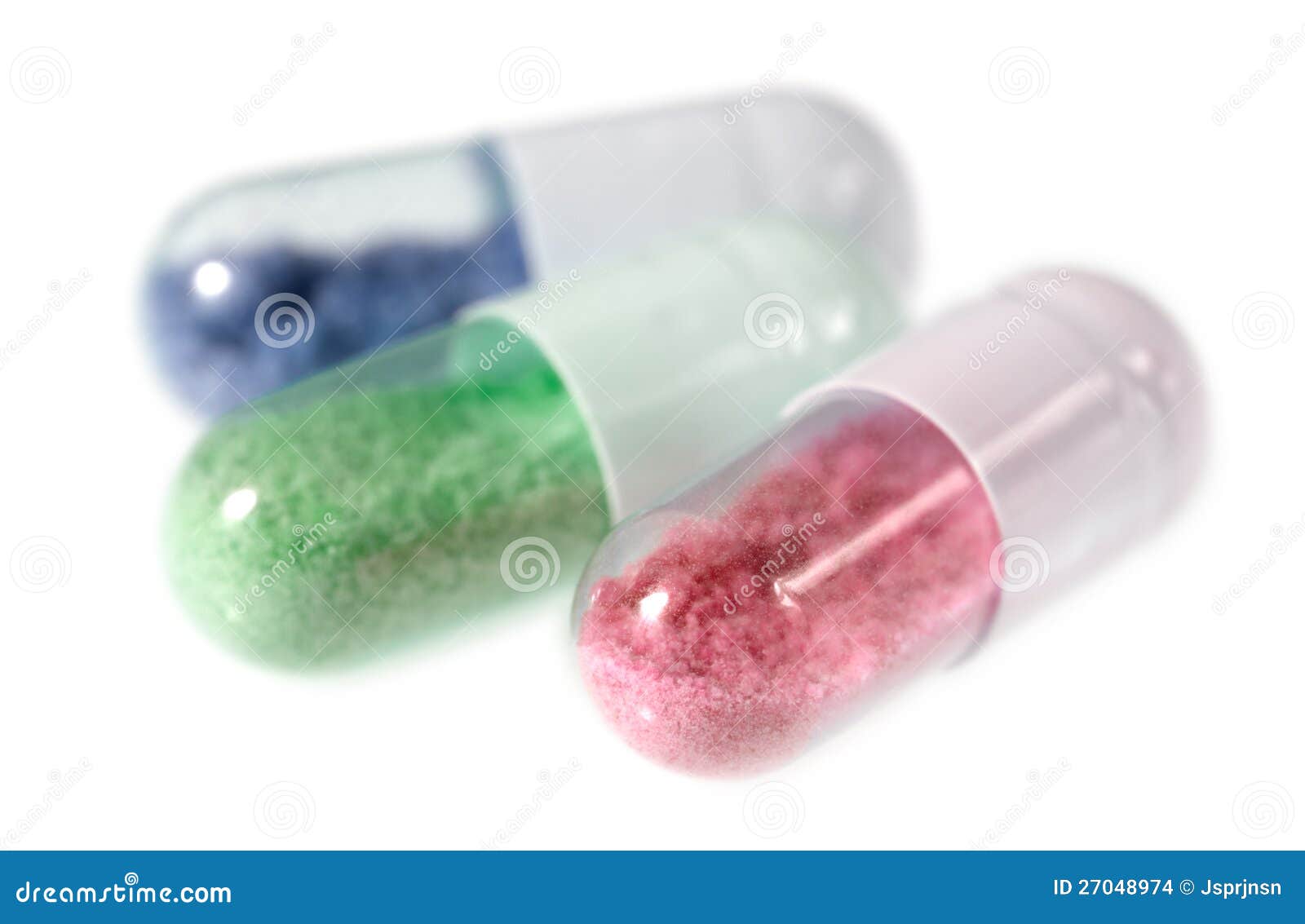Pill Capsules with Toxic Looking Content Stock Photo - Image of health ...