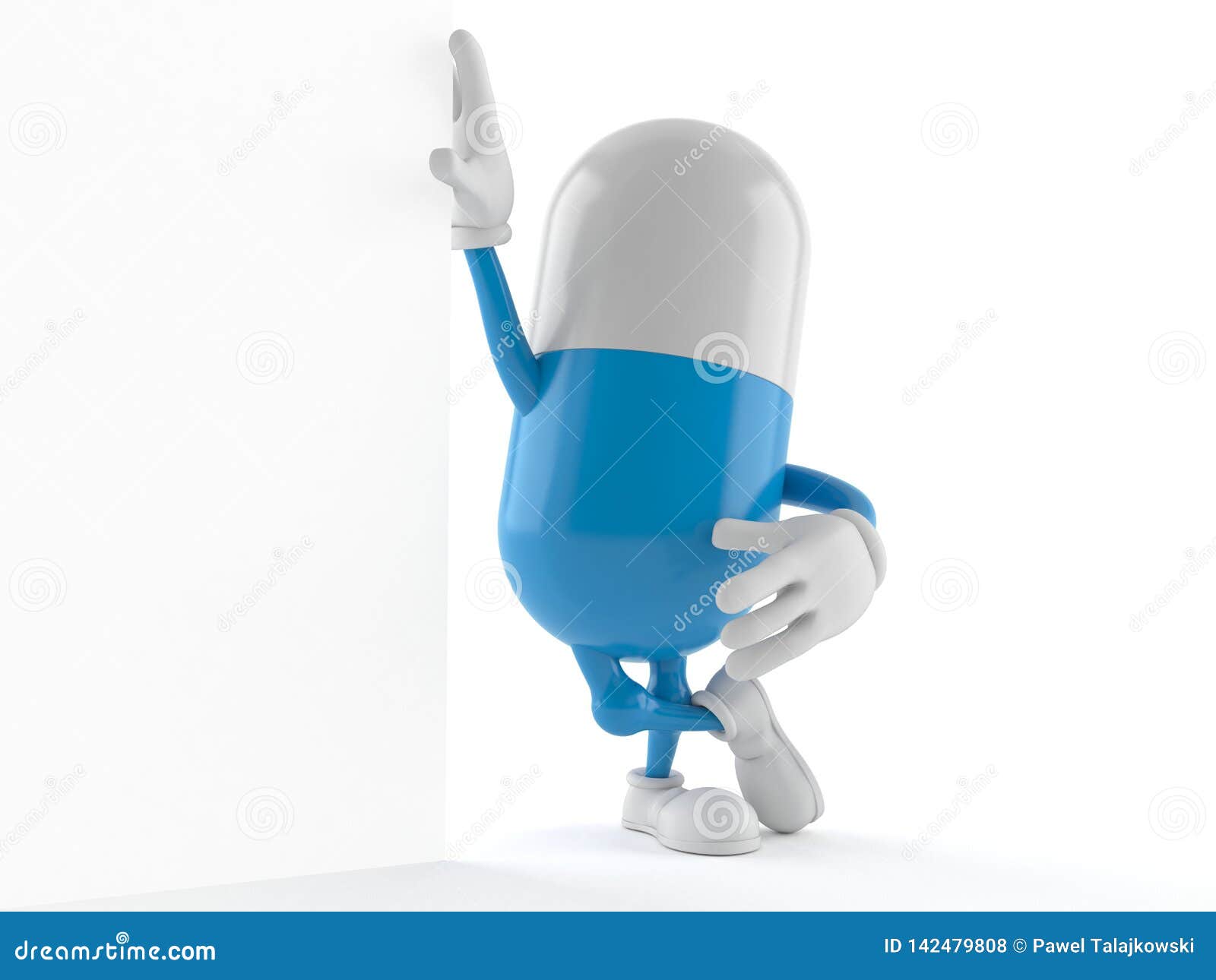 Pill Character With Stack Of Boxes Royalty-Free Stock Photo ...