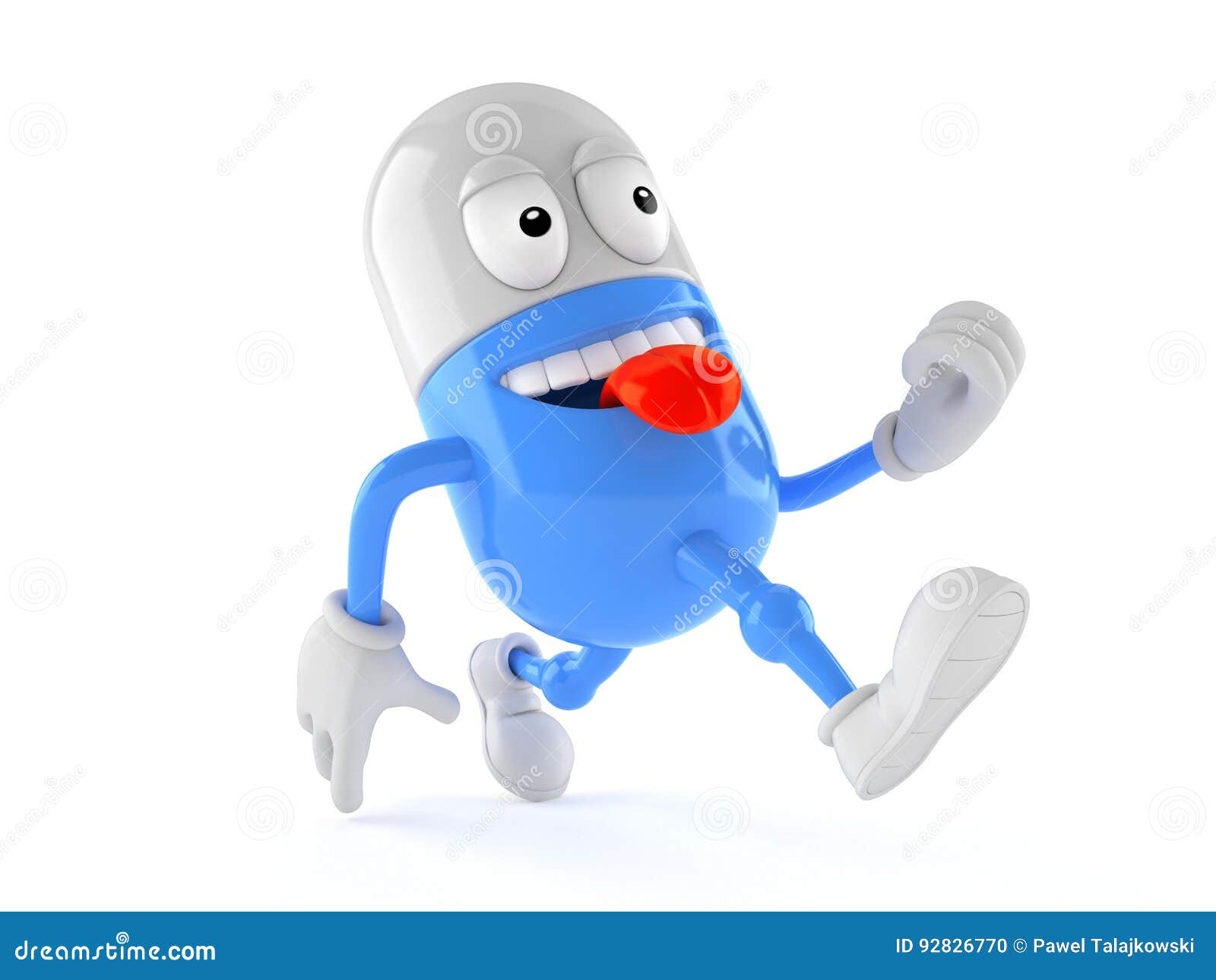 Pill Character With Stack Of Boxes Royalty-Free Stock Photo ...