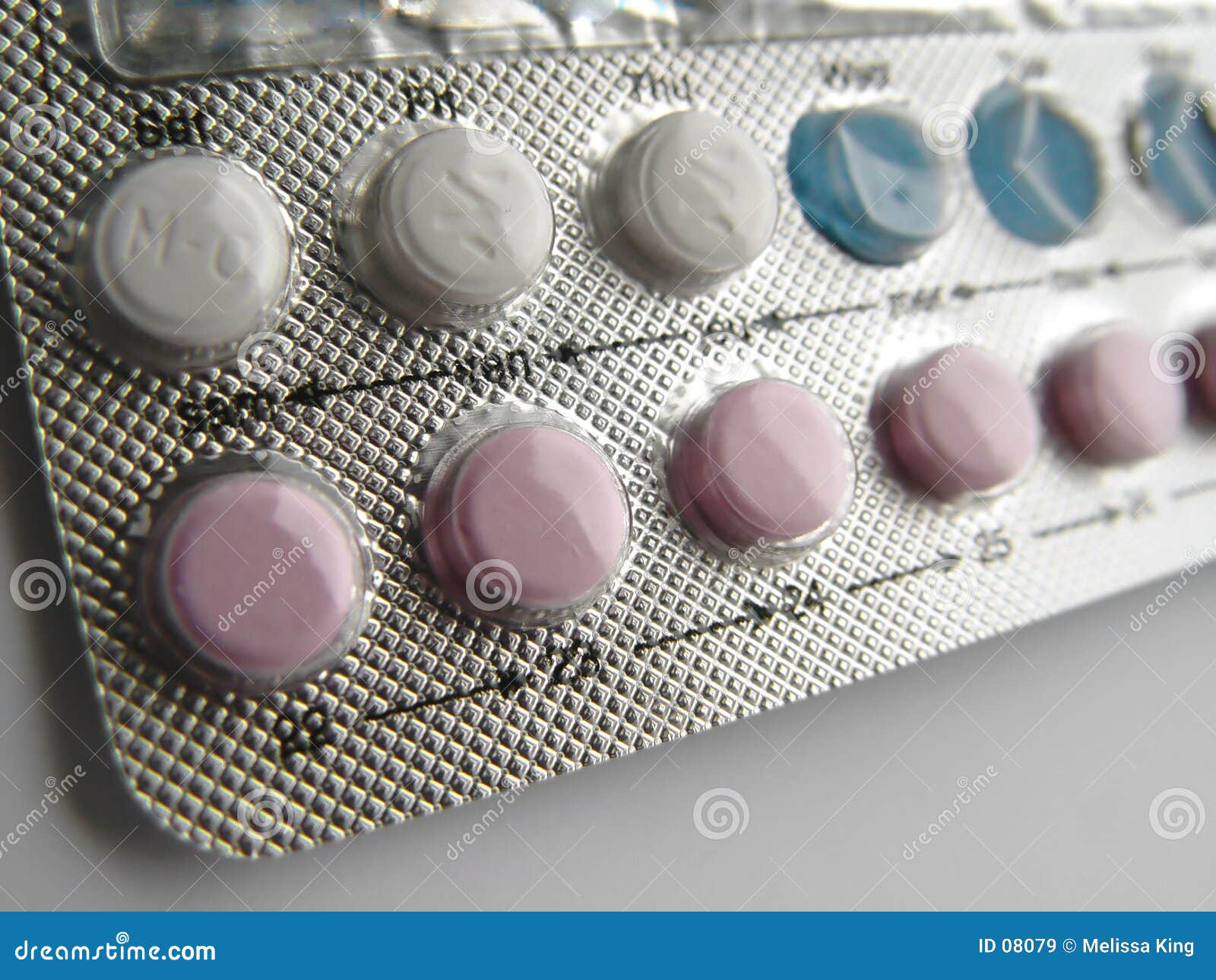 The Pill Closeup stock image. Image of silver, industries - 8079