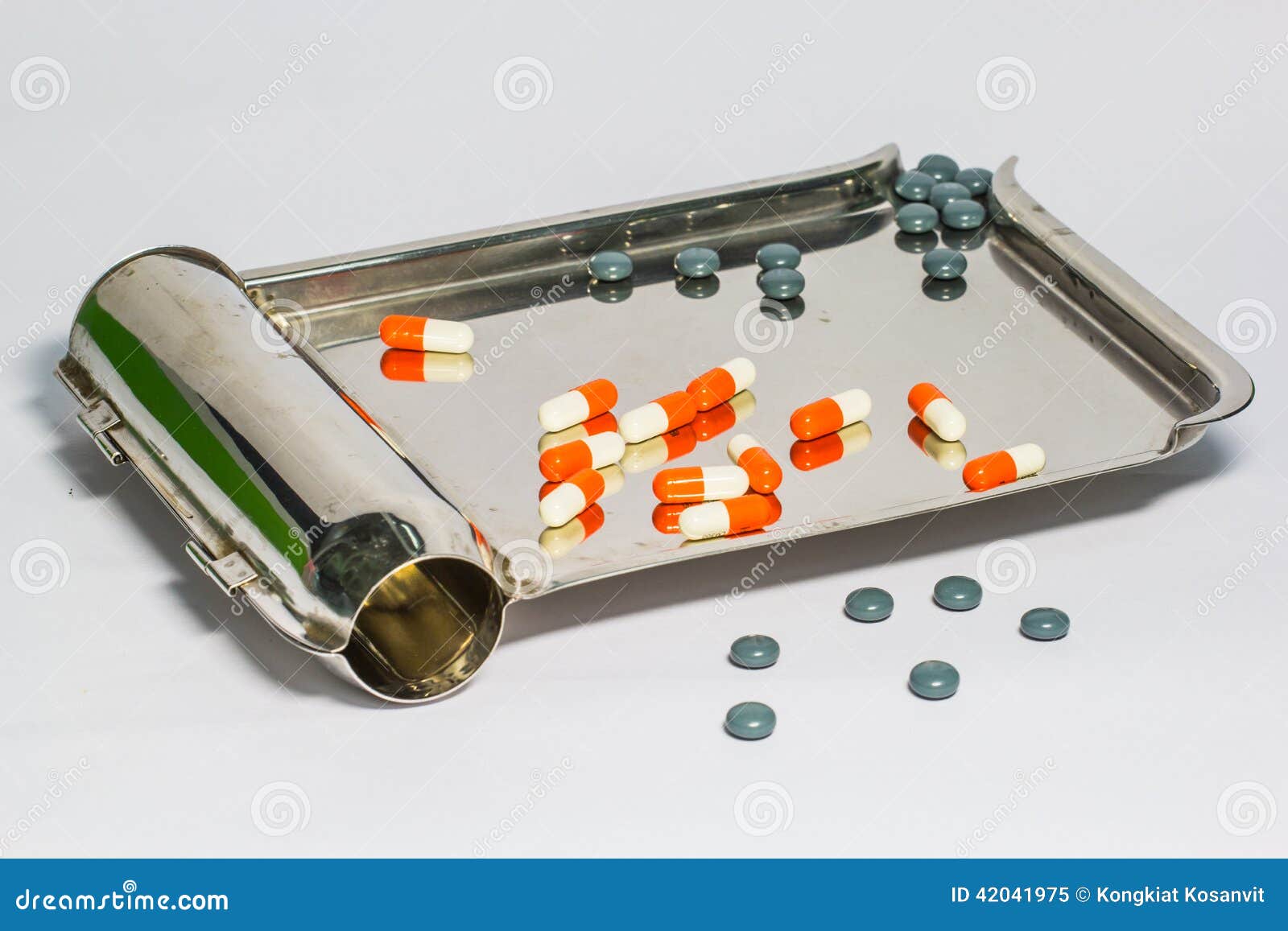Pill counting trays stock image. Image of pill, hospital - 42041975