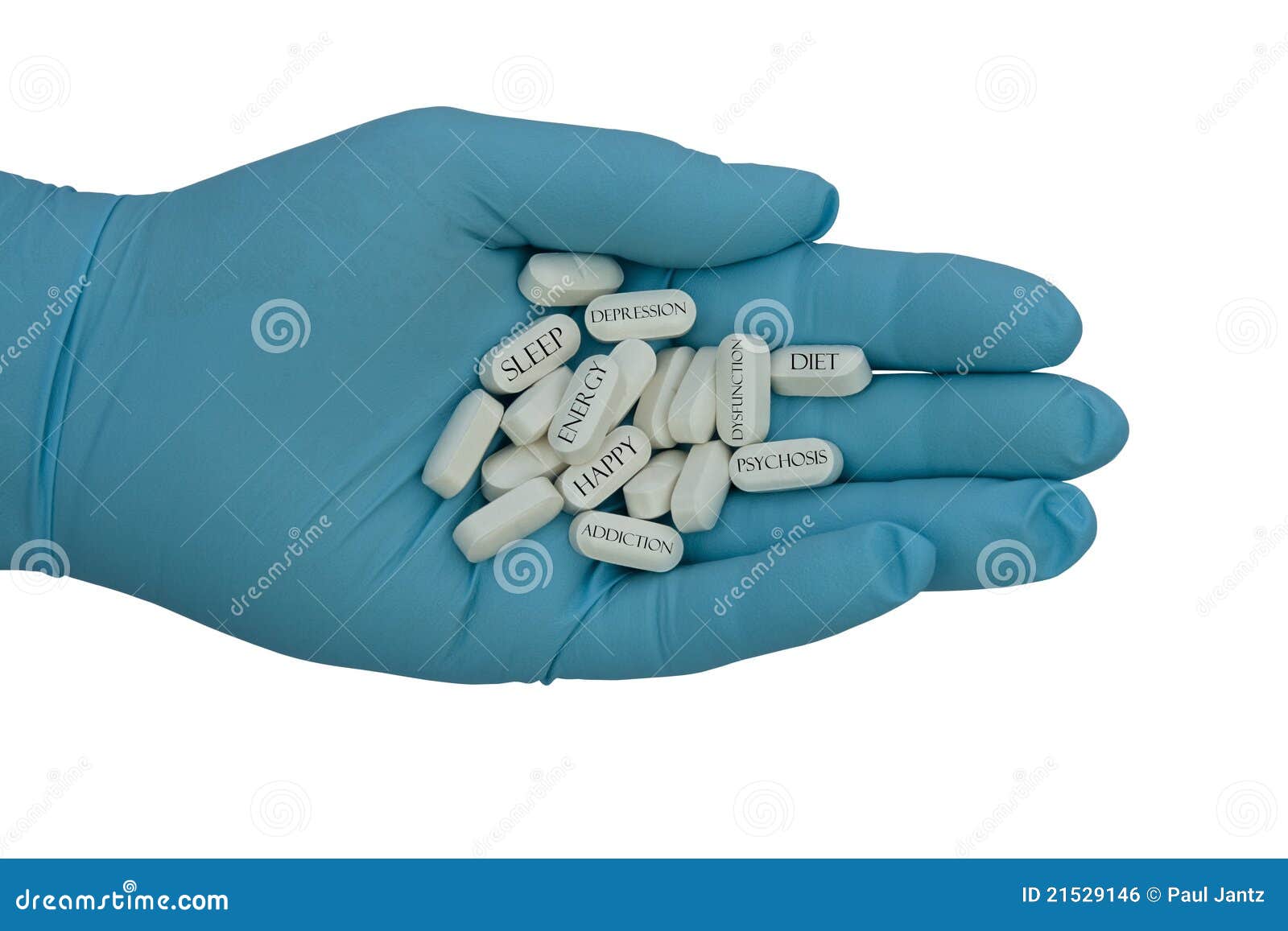 A pill for everything stock photo. Image of psychcosis - 21529146