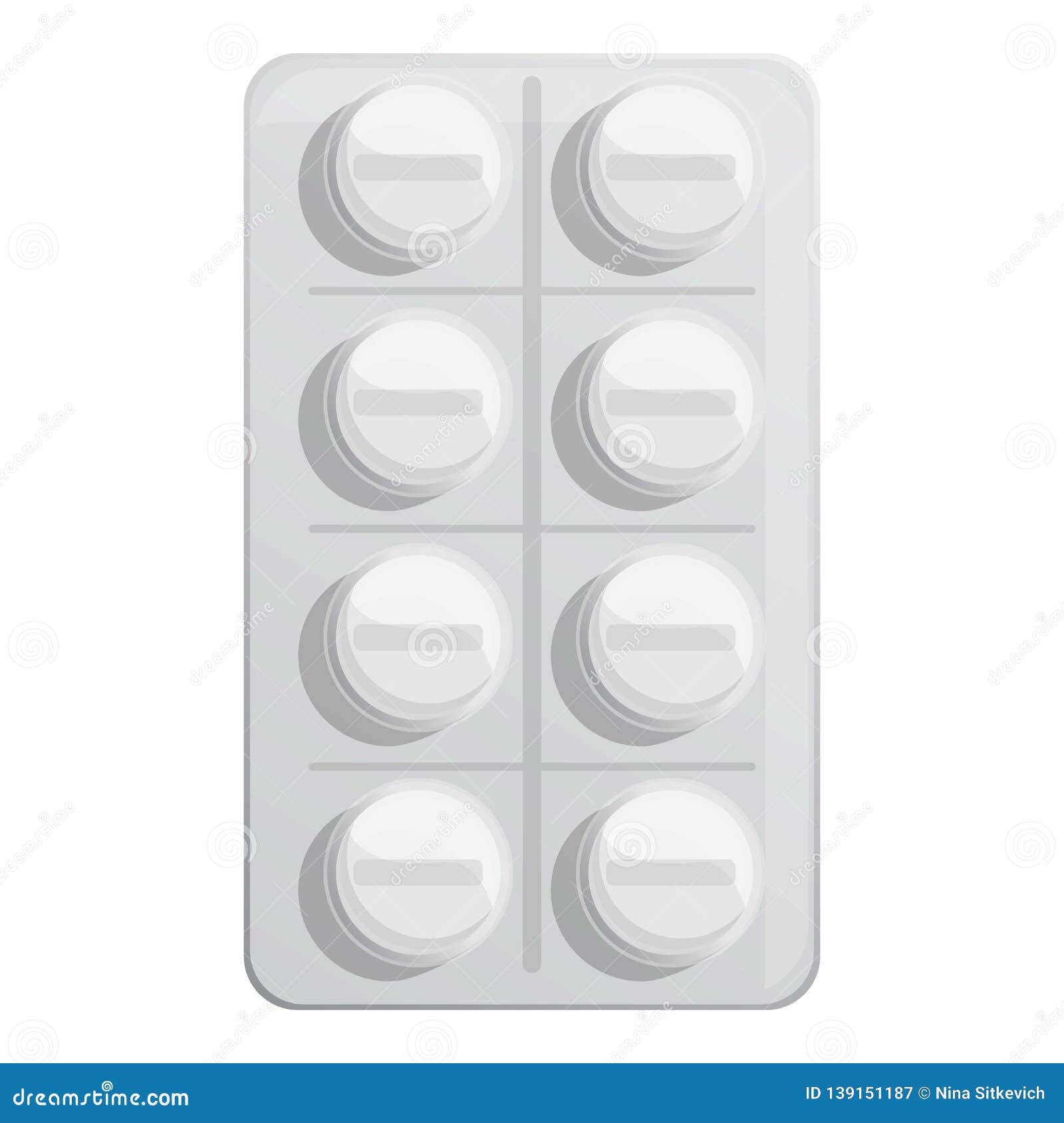Pill Pack Icon, Cartoon Style Stock Vector - Illustration of cure, icon ...