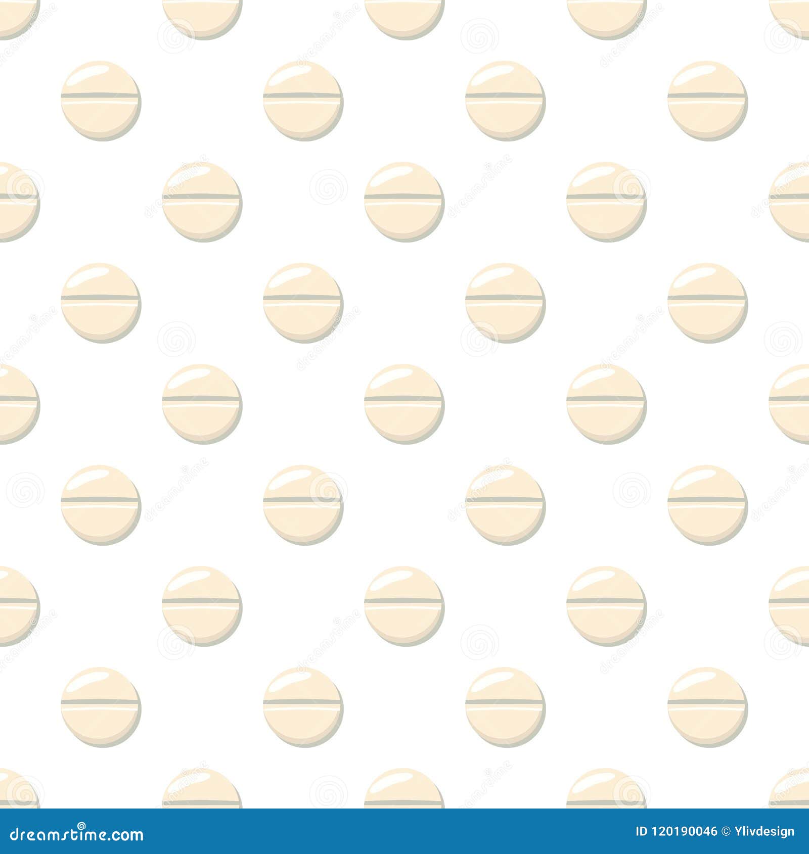 Pill pattern seamless stock vector. Illustration of medicine - 120190046