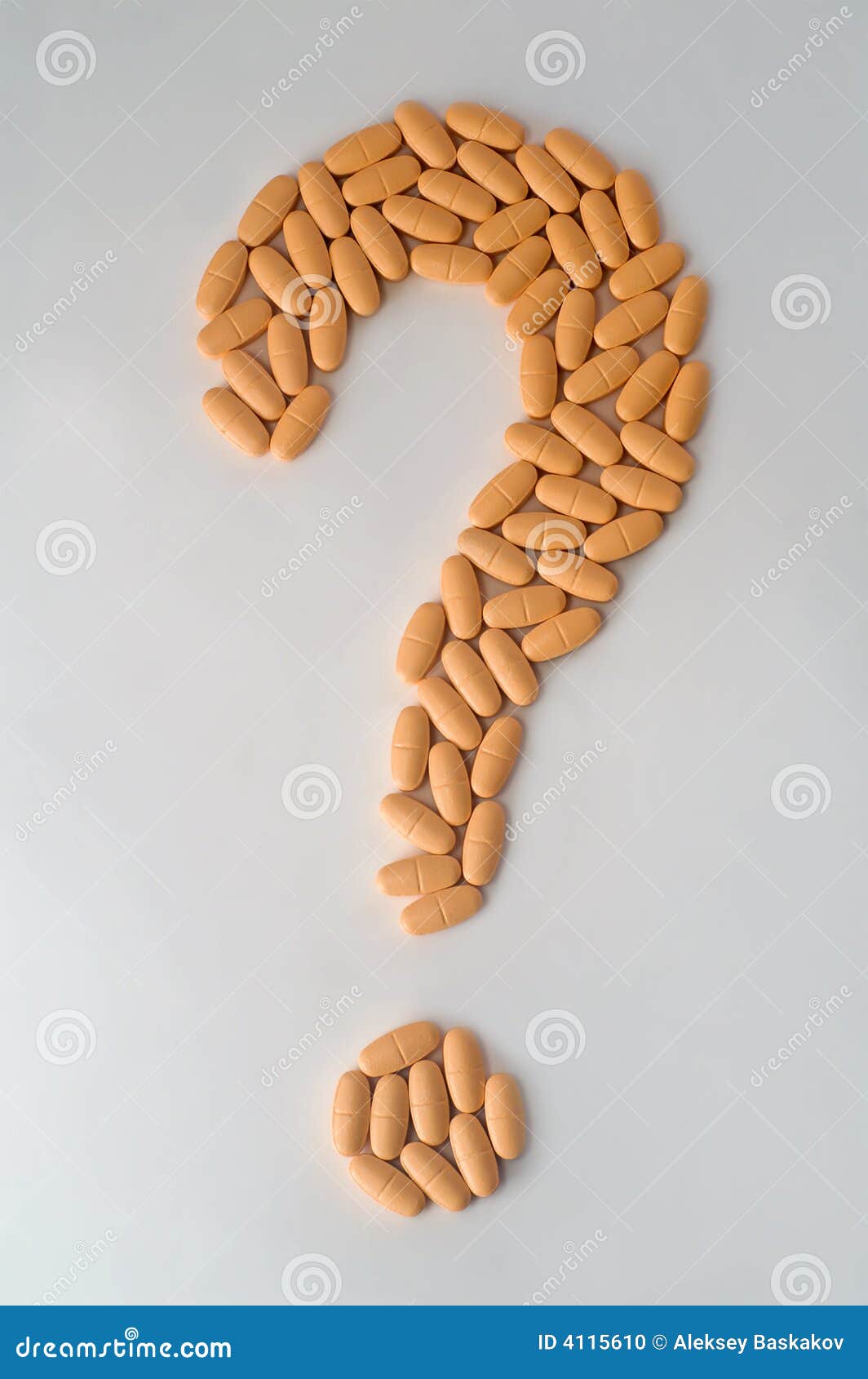 Pill questions stock photo. Image of determination, question - 4115610