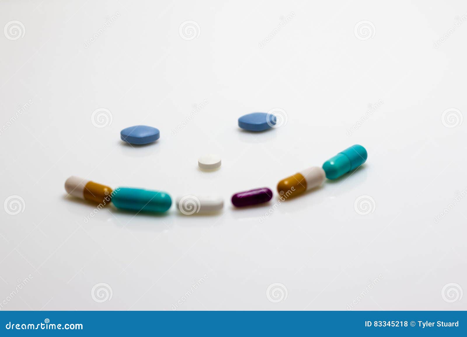 Pill Smiley Face stock photo. Image of help, pills, healthy - 83345218