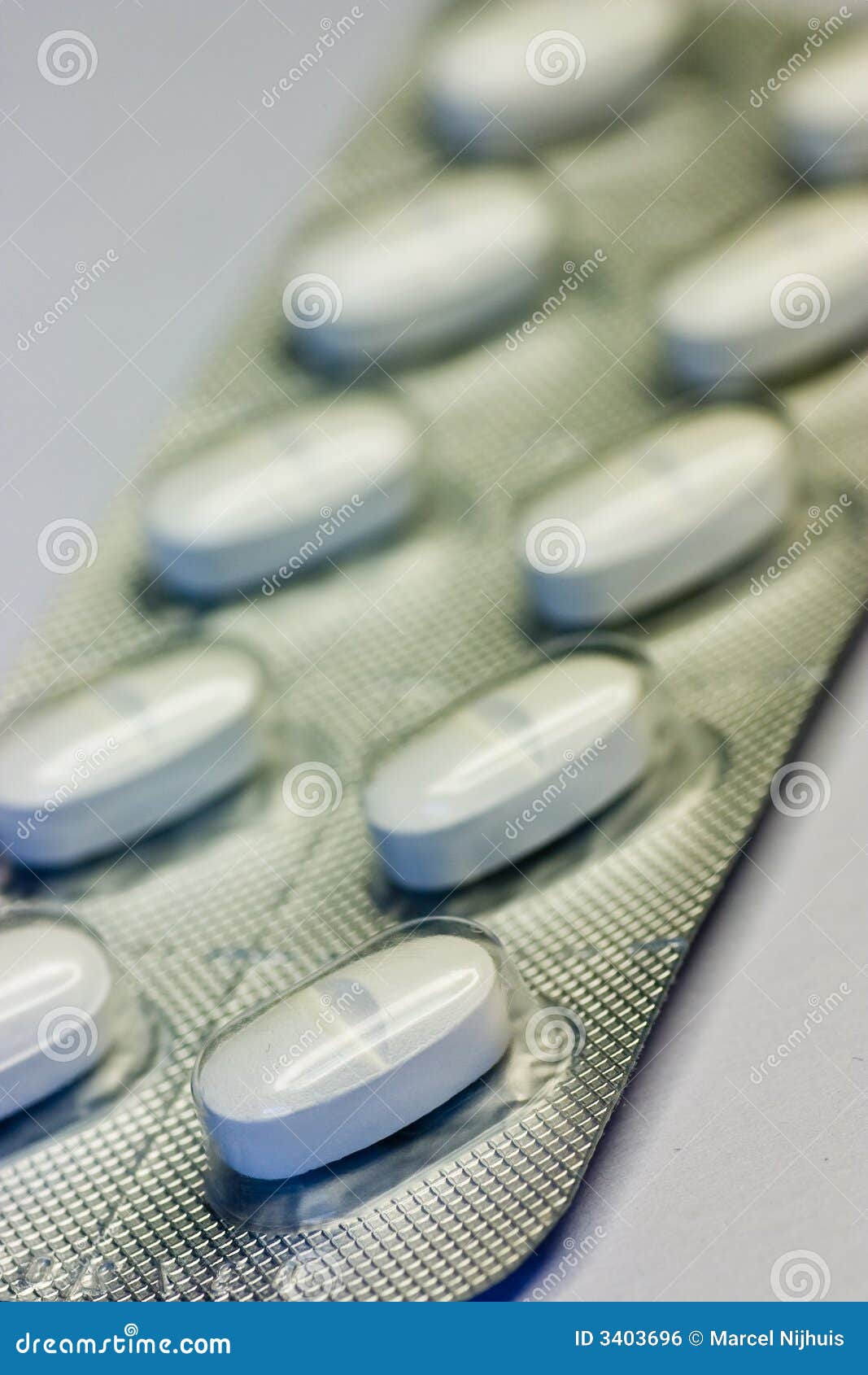 Pill Strip Picture. Image: 3403696