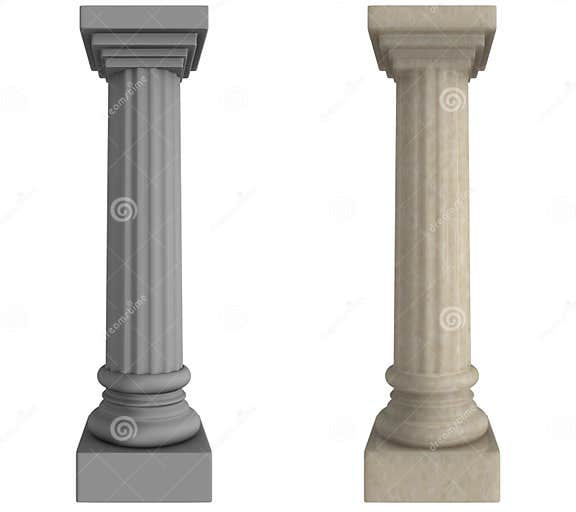 Pillar stock image. Image of strength, architecture, stone - 12864705
