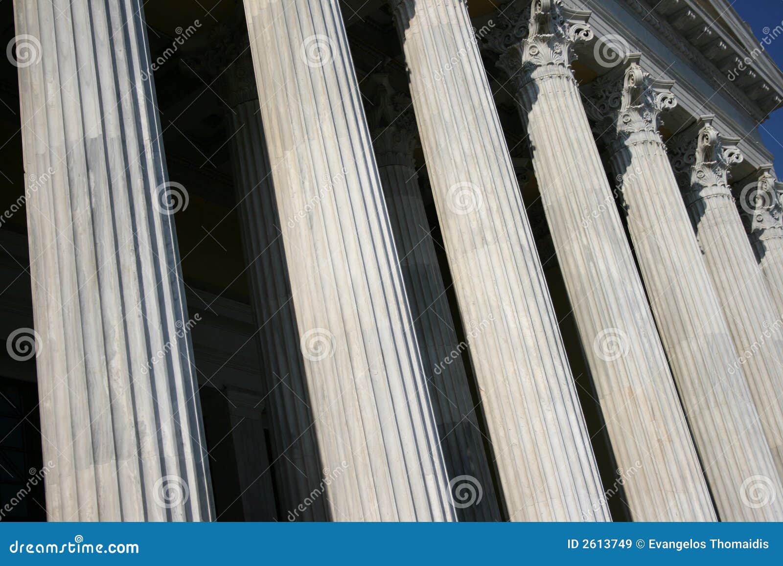 Pillar 3 stock image. Image of neoclassic, detail, athens - 2613749