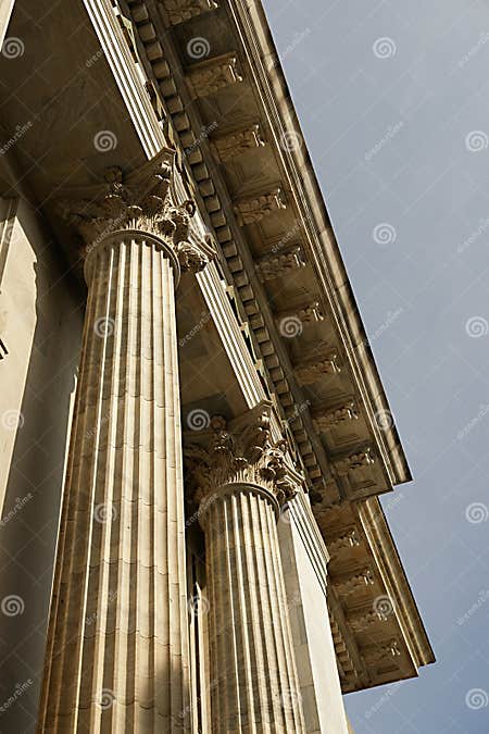 Pillar 3 stock photo. Image of design, judicial, column - 607290