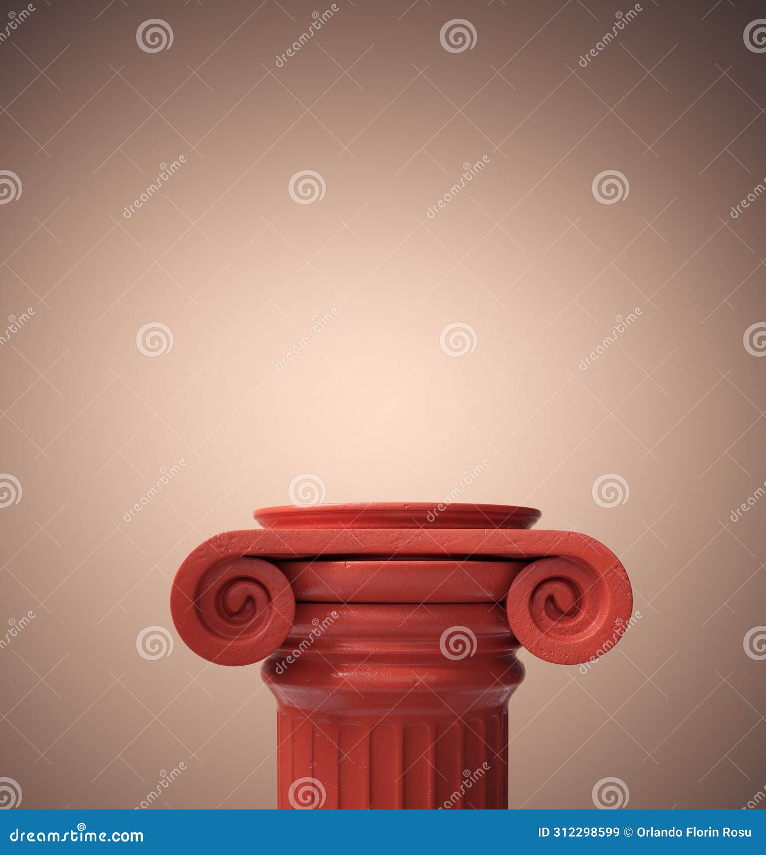 Column Ancient Style Antique Classical Column Architecture Element ...