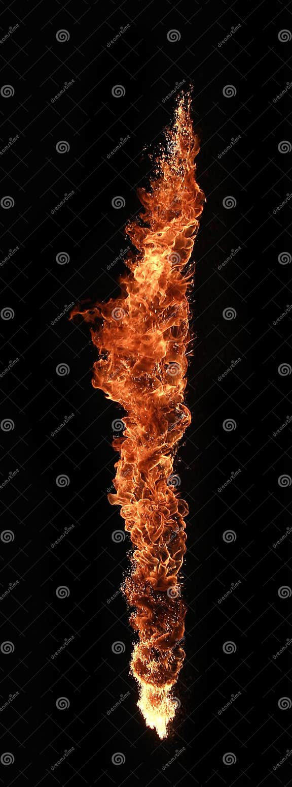 Pillar of Fire stock photo. Image of explode, decoration - 17029994