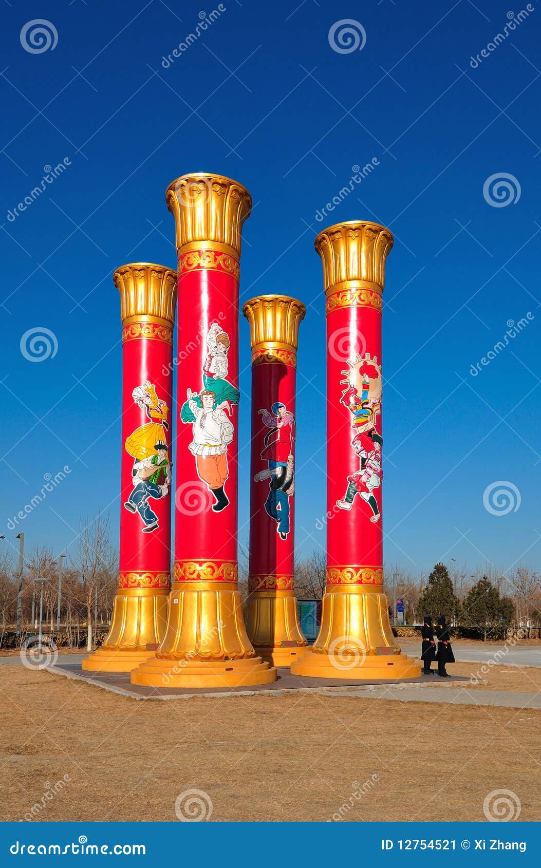 Pillar of national unity stock image. Image of minorities - 12754521
