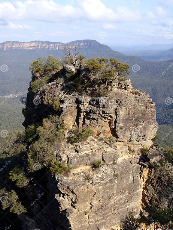 Pillar of Rock stock image. Image of three, isolated - 12977815