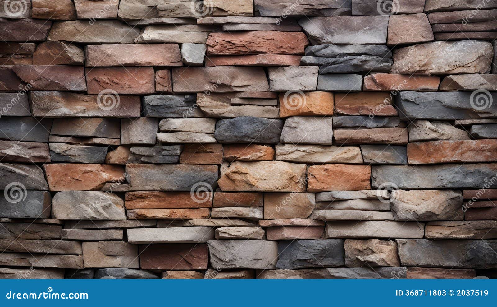 Pillar Stacked Stone Texture Stock Illustration | CartoonDealer.com ...