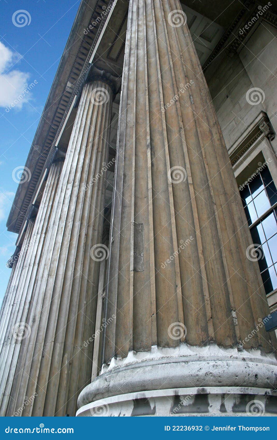 Pillars stock photo. Image of museum, greek, london, stone - 22236932