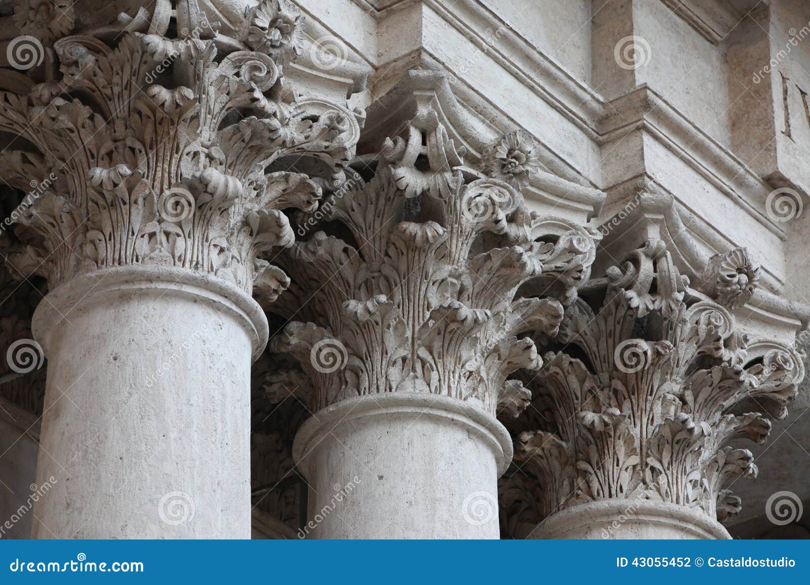 Pillars stock photo. Image of building, columns, exterior - 43055452
