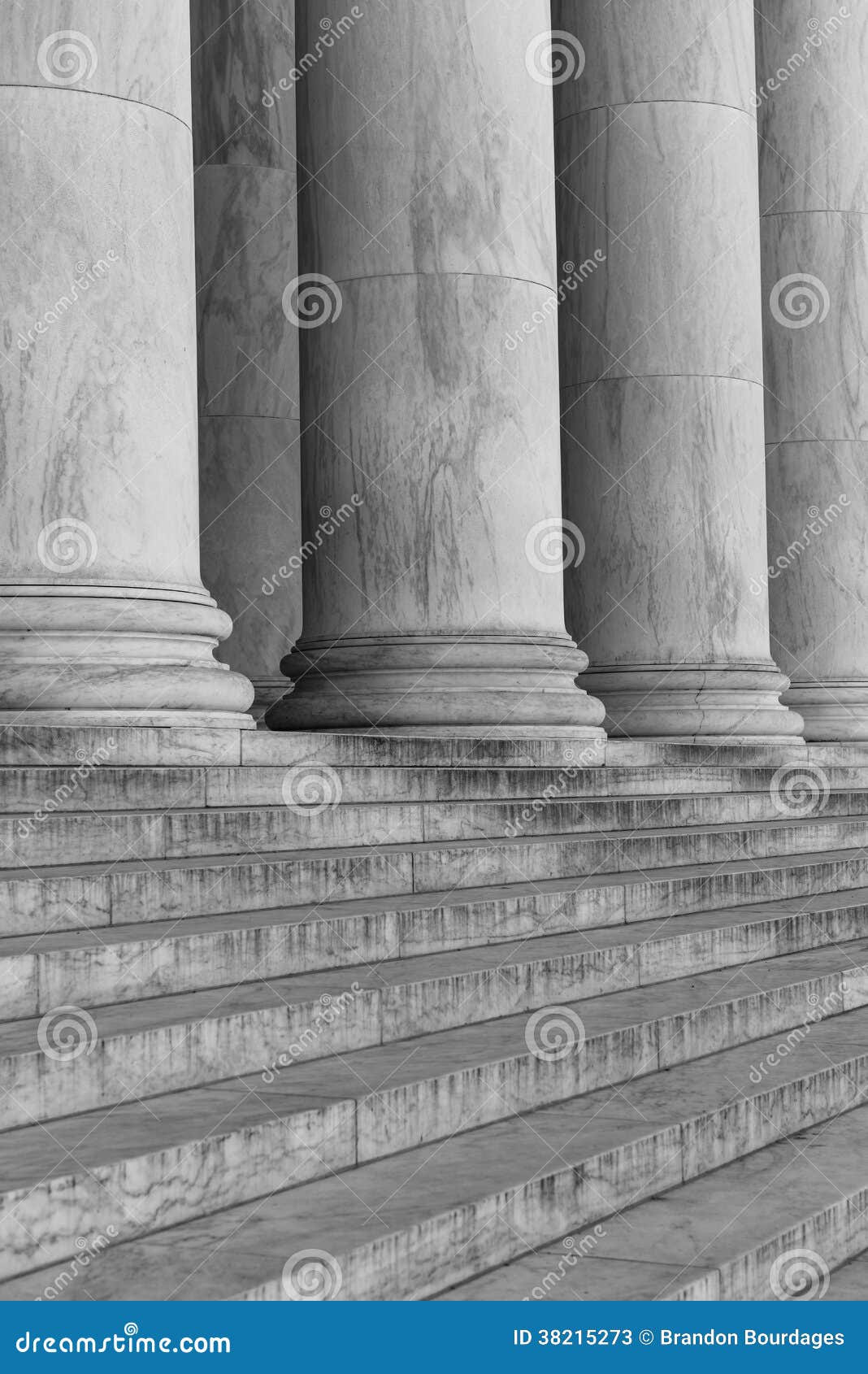Pillars and Steps stock image. Image of neoclassical - 38215273
