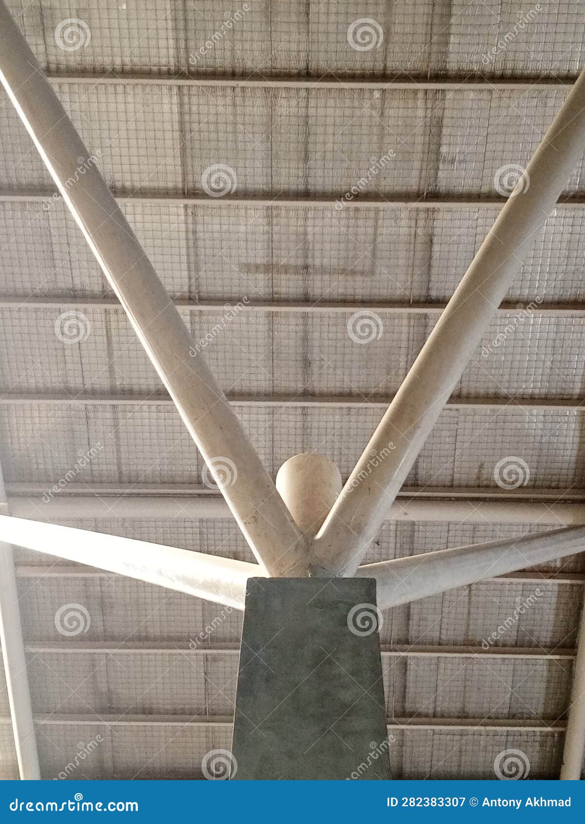 Pillars Supporting the Building of Sturdy Material Stock Image - Image ...