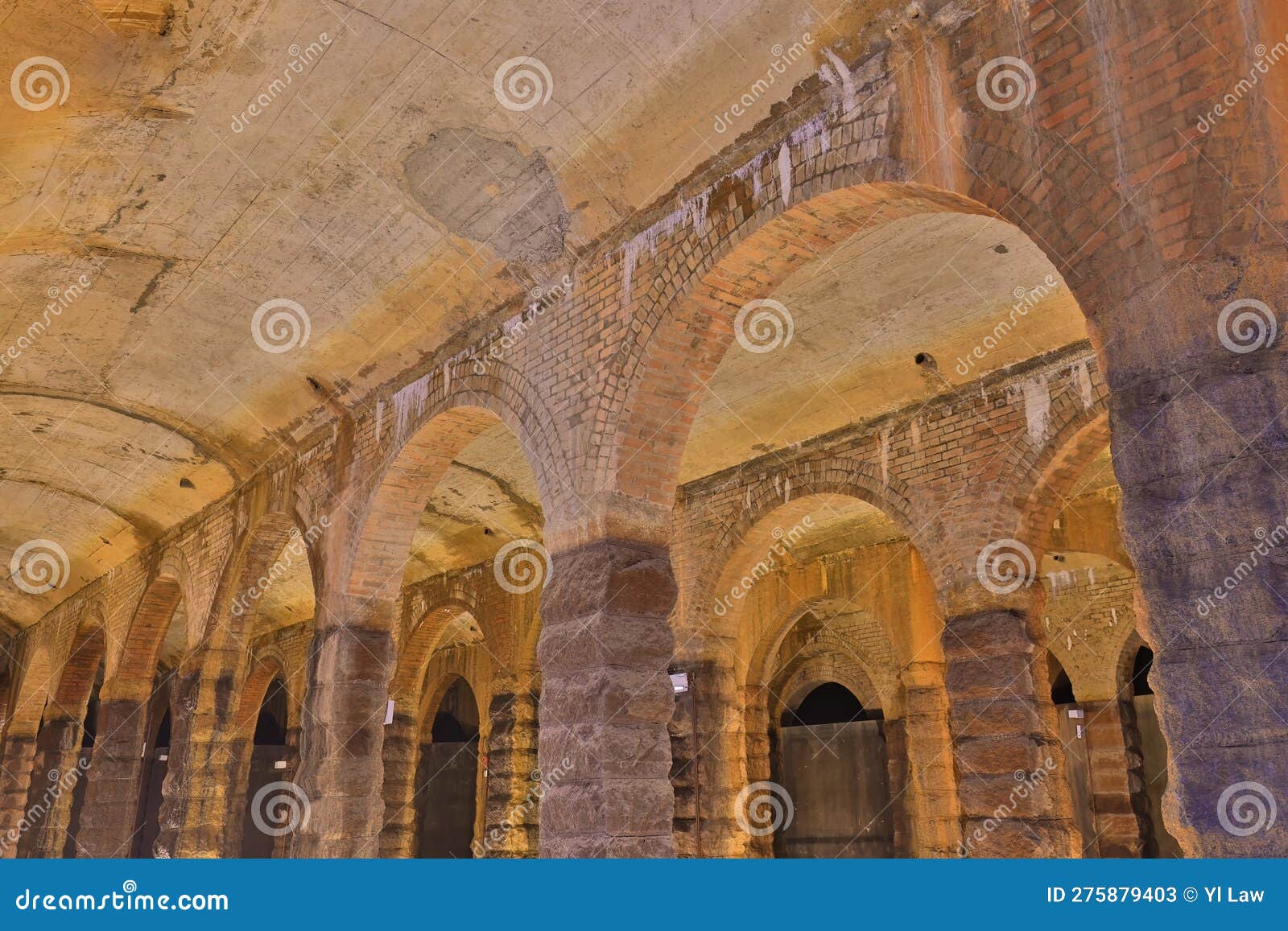 A Pillars Supporting the Ceiling in SSP Service Reservoir April 22 2023 ...