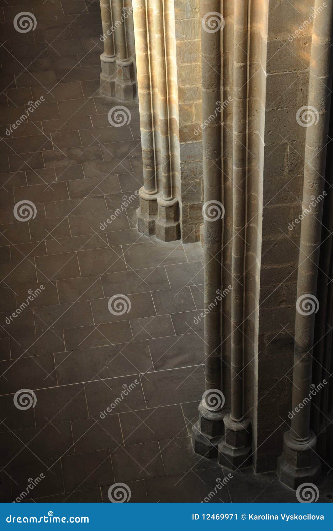 Pillars To Heaven in Cathedral Stock Image - Image of government, court ...